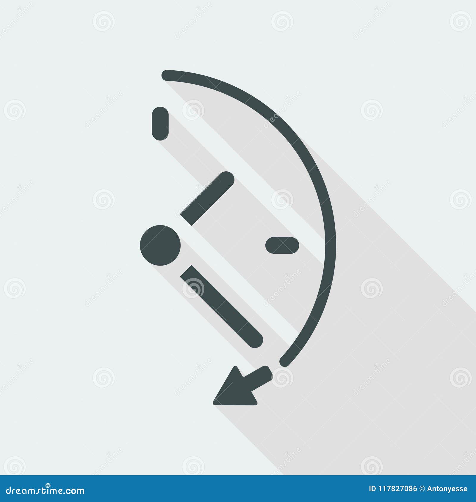 Spending Time Concept - Vector Web Icon Stock Vector - Illustration of ...