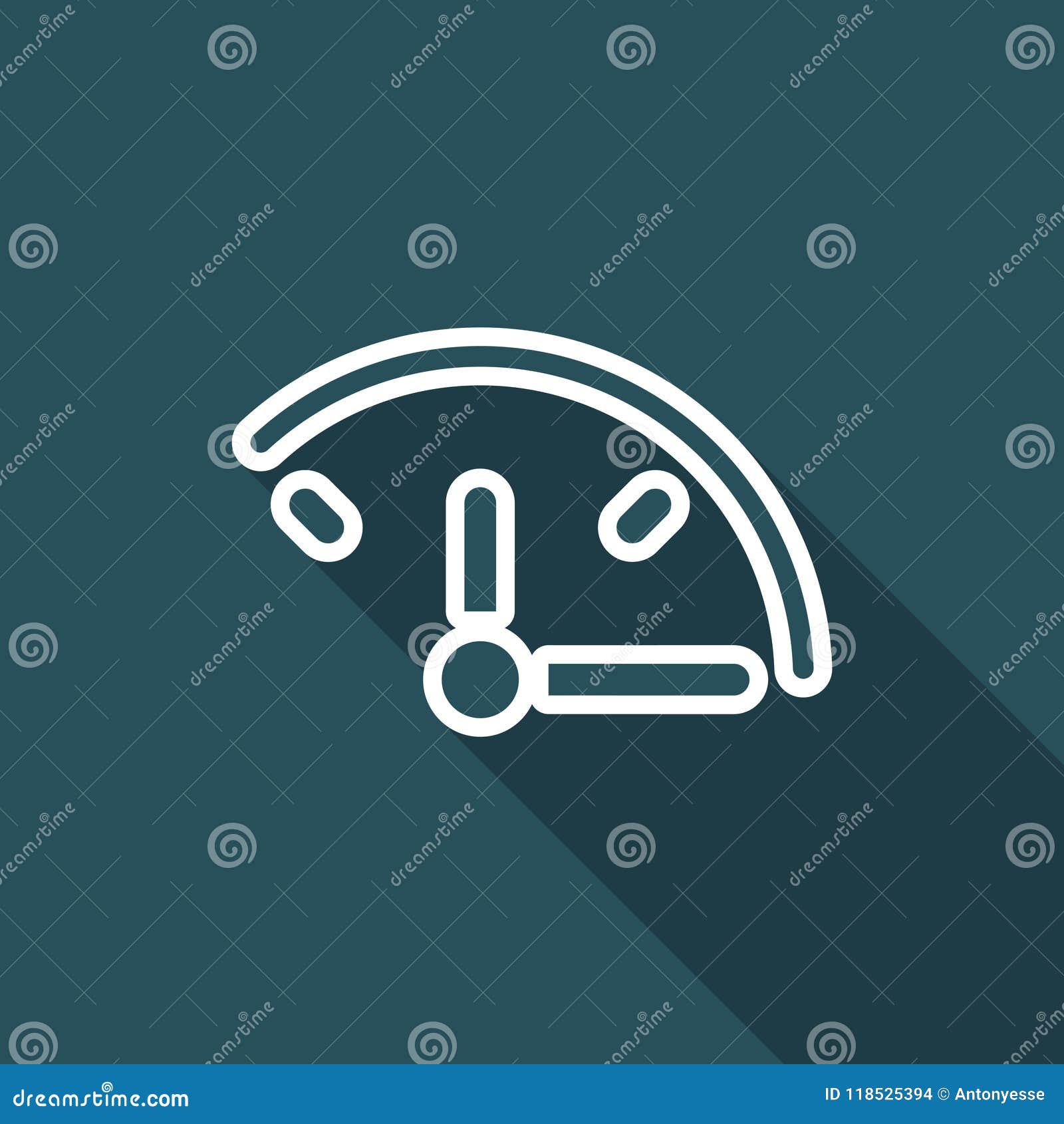 Spending Time Concept - Vector Web Icon Stock Vector - Illustration of ...