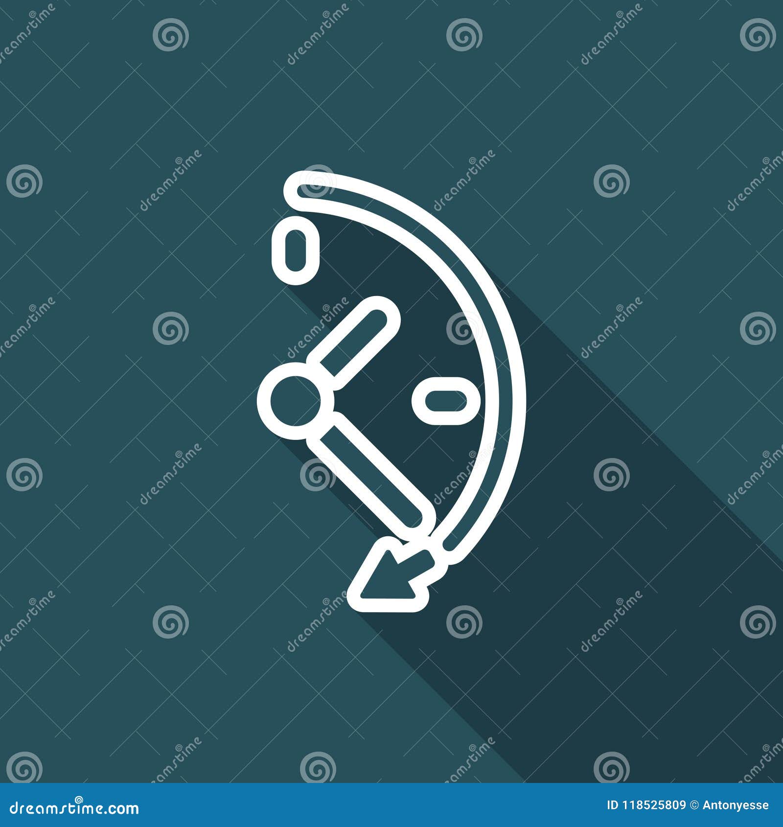 Spending Time Concept - Vector Web Icon Stock Vector - Illustration of ...