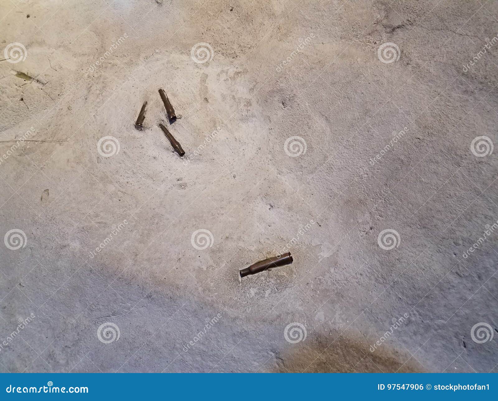 Spent Bullets on the Ground Stock Photo - Image of spent, shot: 97547906