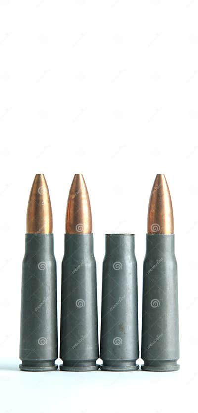 Spent rifle casing stock image. Image of green, ammunition - 23619691