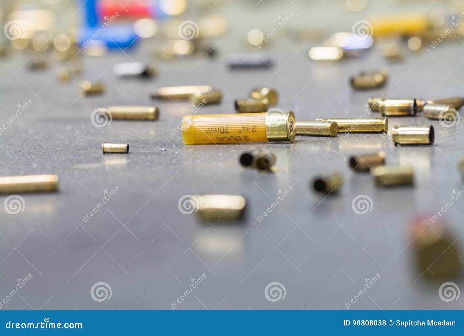 The Spent Shell Casings In A Matchbox. The Spent Shell Casings. The ...