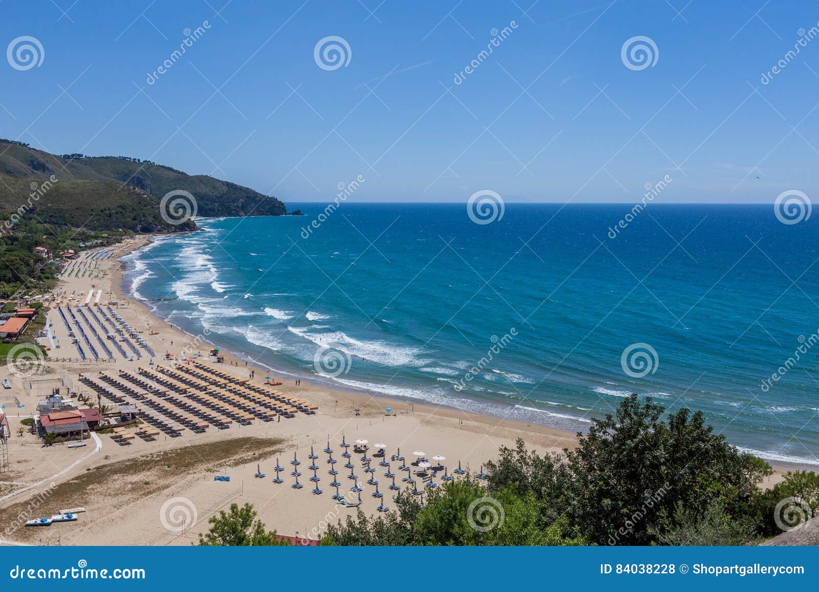 Sperlonga Beach stock photo. Image of italian, lazio - 84038228