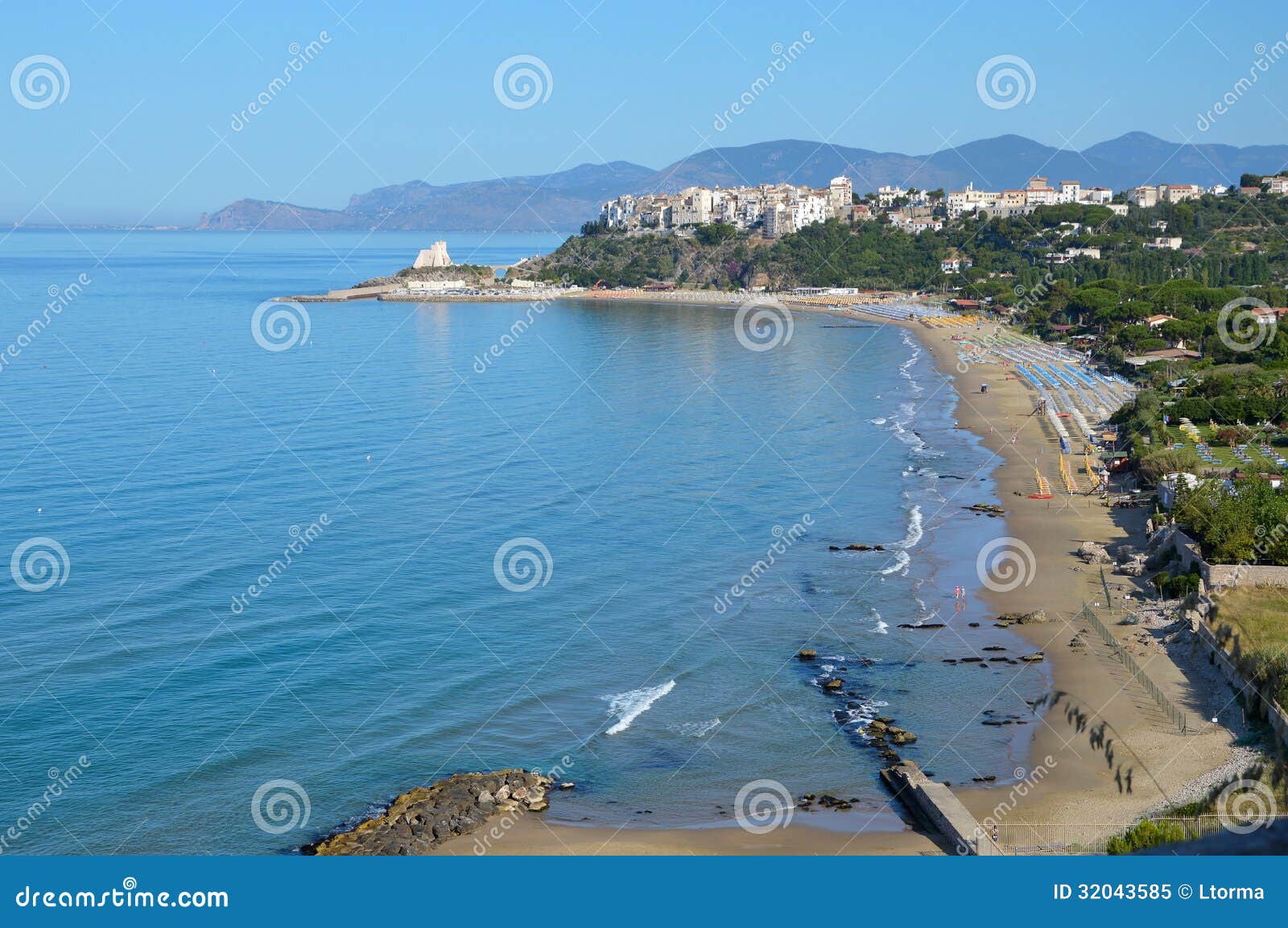 Sperlonga, Italy Royalty-Free Stock Photo | CartoonDealer.com #32043585