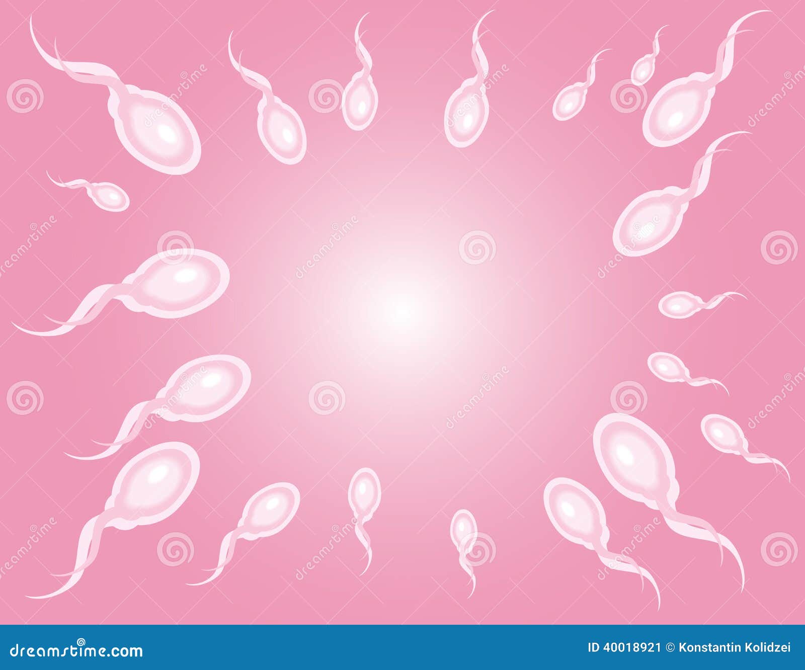 Sperm. stock vector. Illustration of insemination, human - 40018921