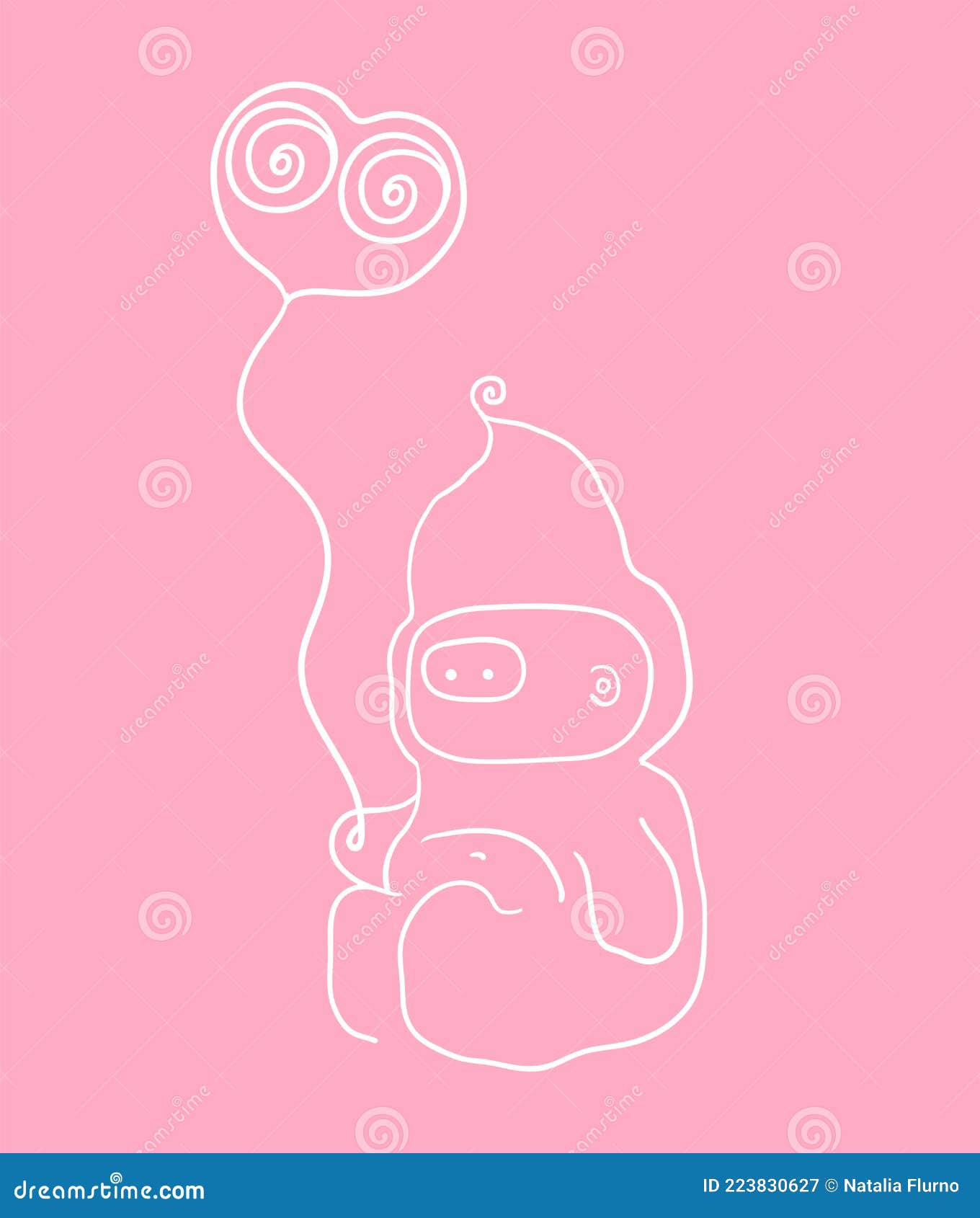 Sperm Girl Stock Vector Illustration Of Cute Beautiful 223830627