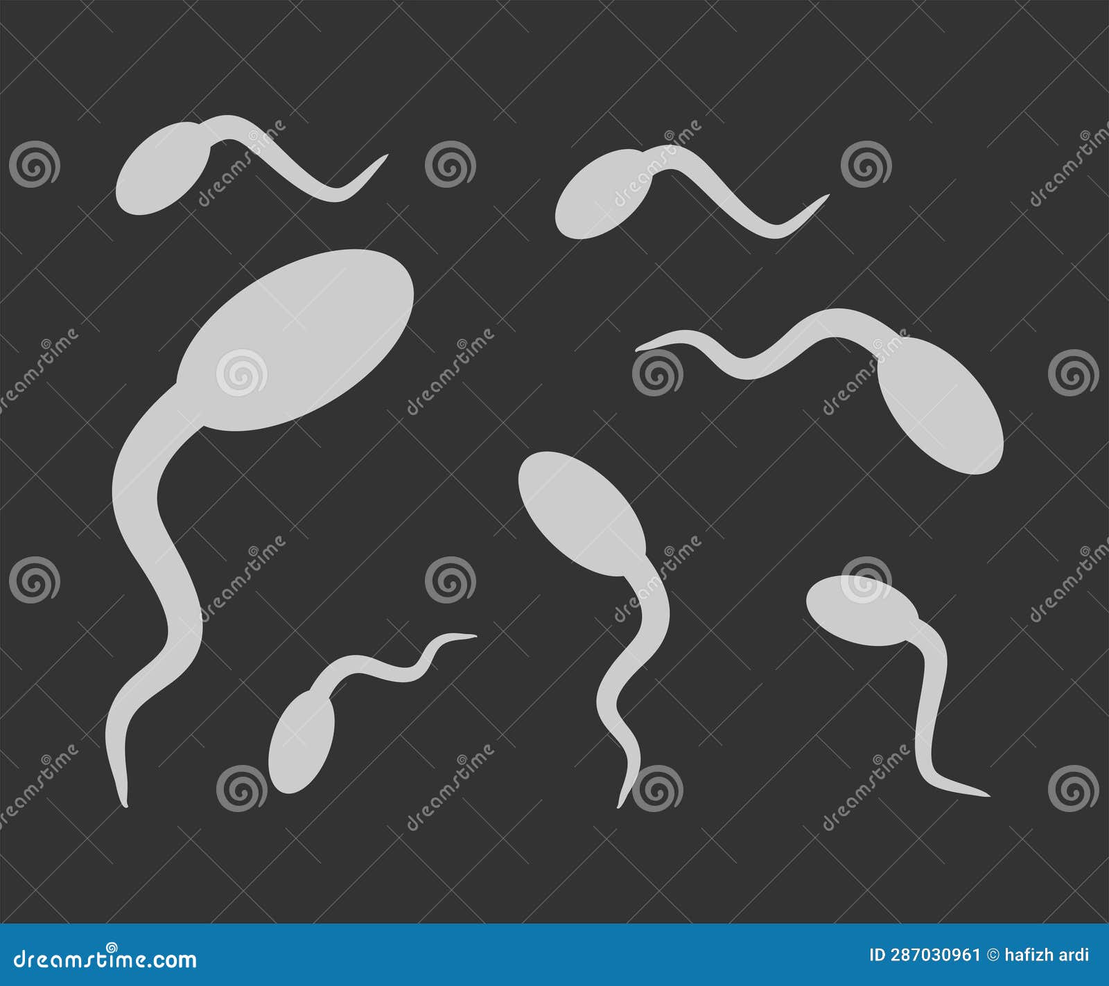 Sperm illustration vector stock vector. Illustration of infertility ...