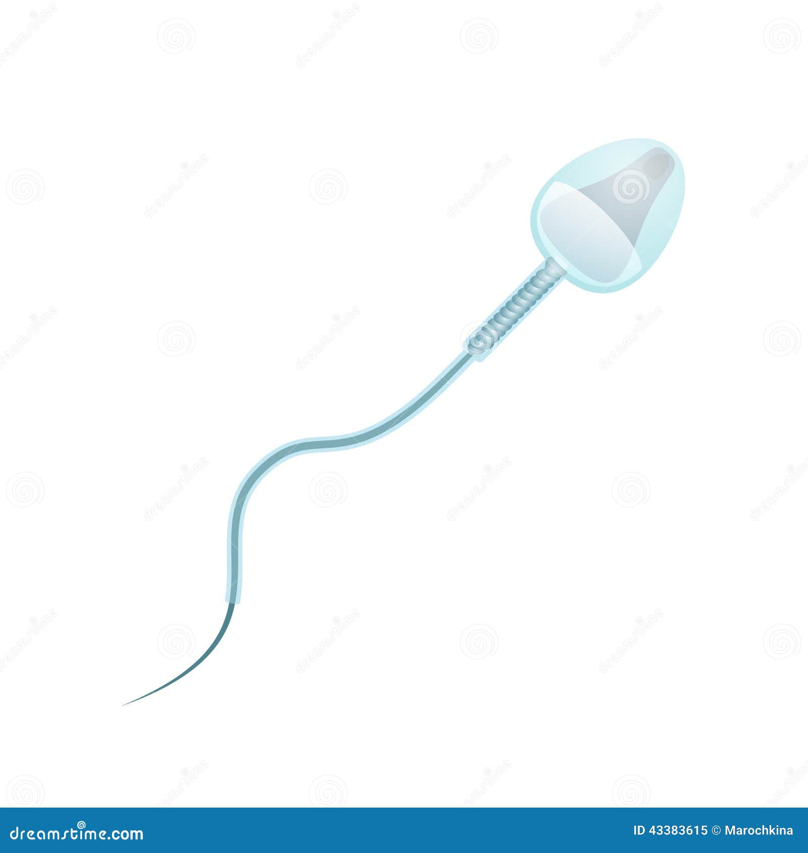 Sperm Stock Vector Image 43383615