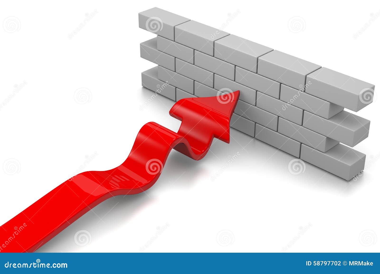 Sperre stock abbildung. Illustration von halt, sperre - 58797702