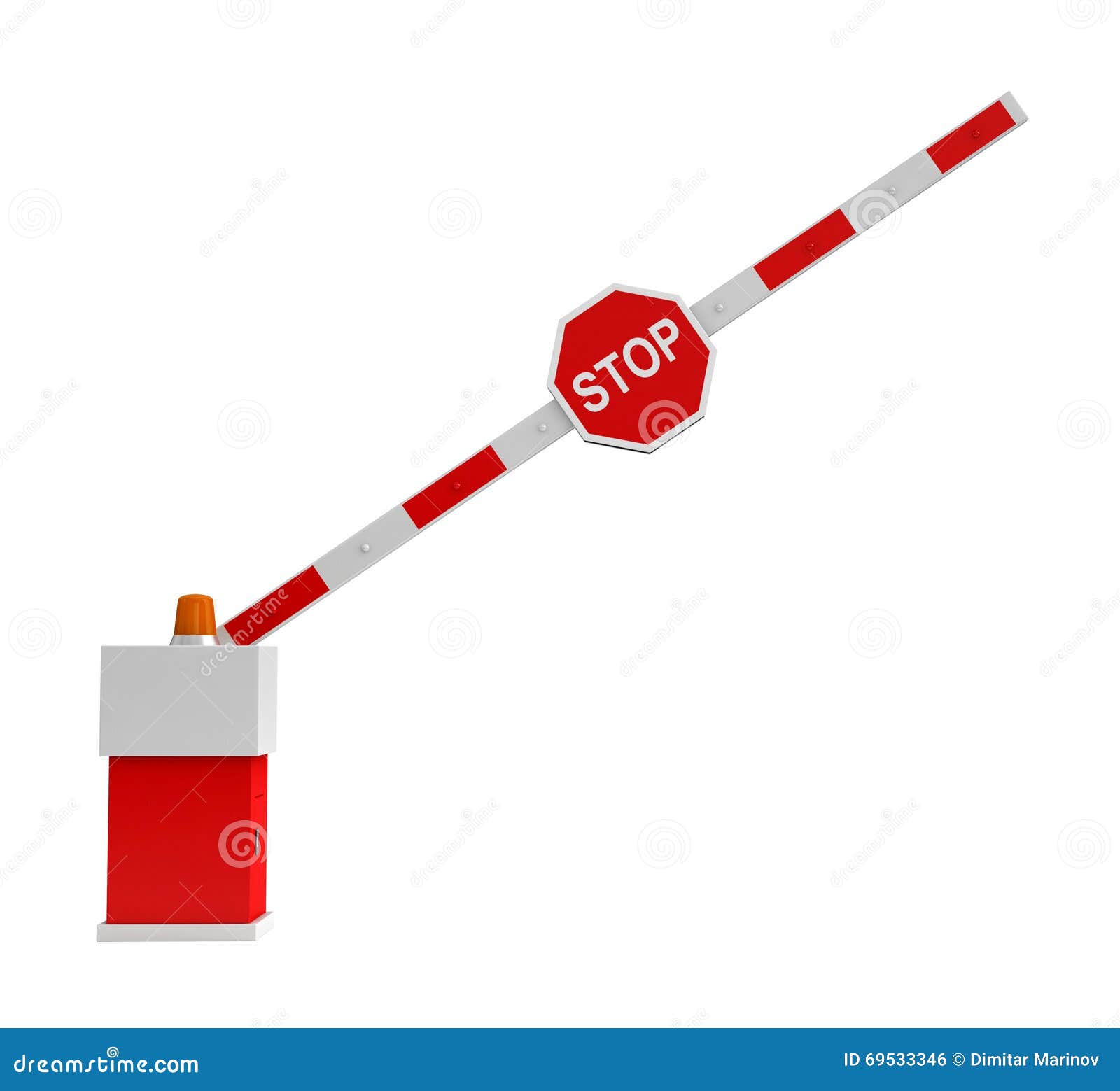 Sperre stock abbildung. Illustration von hindernis, zeichen - 69533346