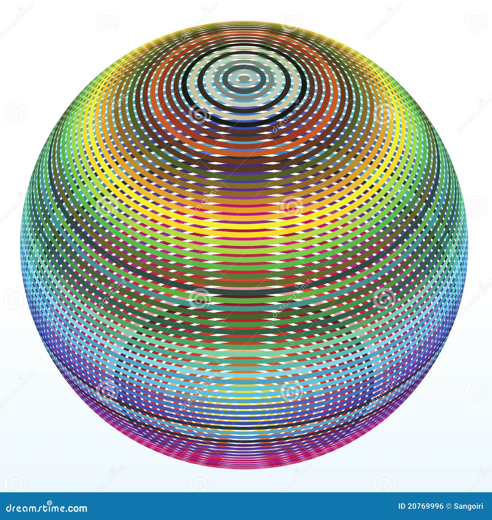 Spettro di colore di CMYK illustrazione vettoriale. Illustrazione di ...
