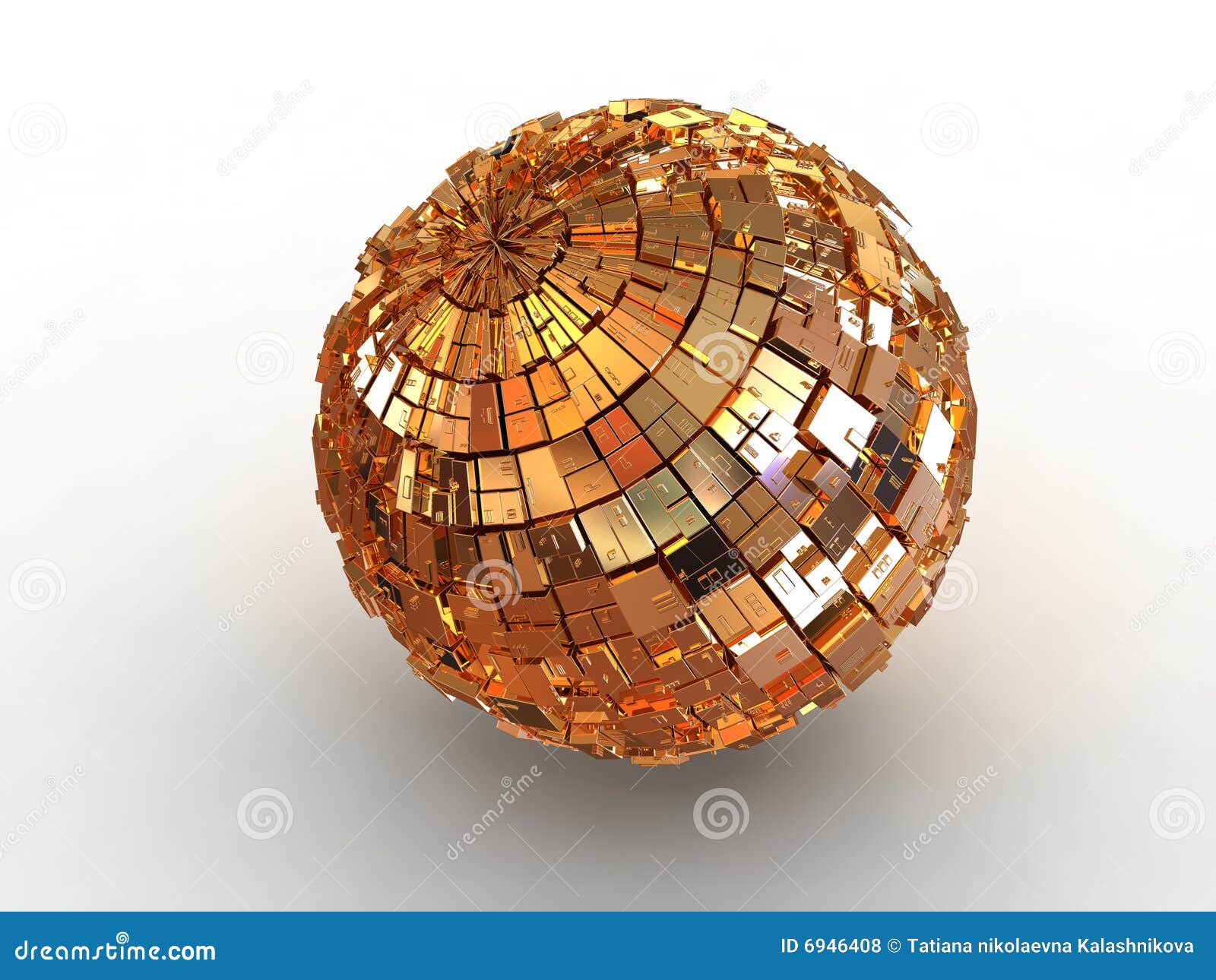 Sphere stock illustration. Illustration of sphere, brilliant - 6946408