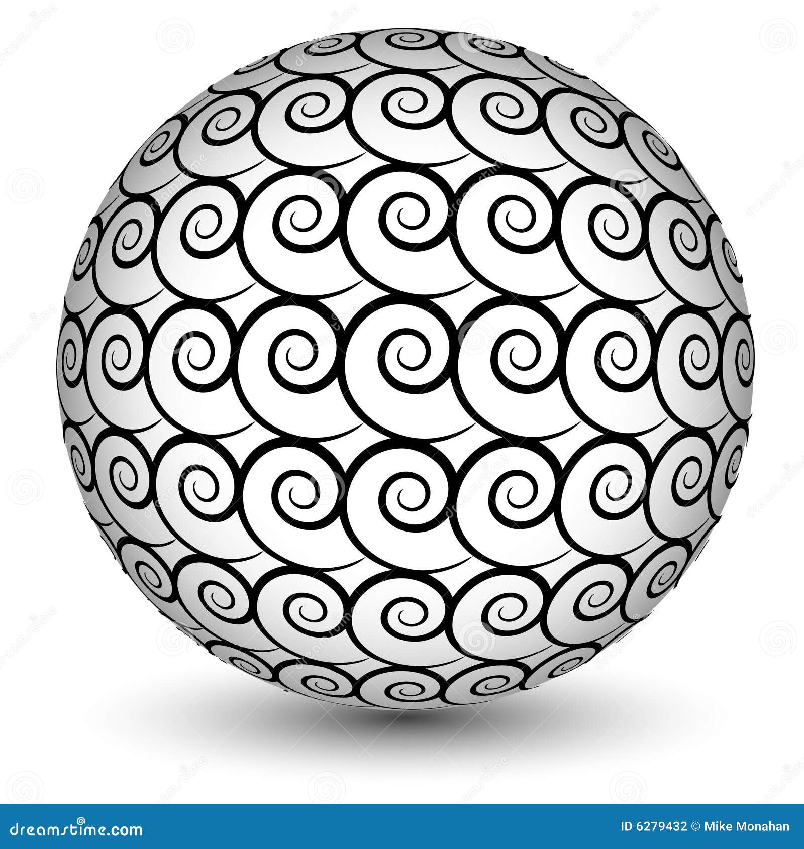 Sphere abstract stock vector. Illustration of background - 6279432