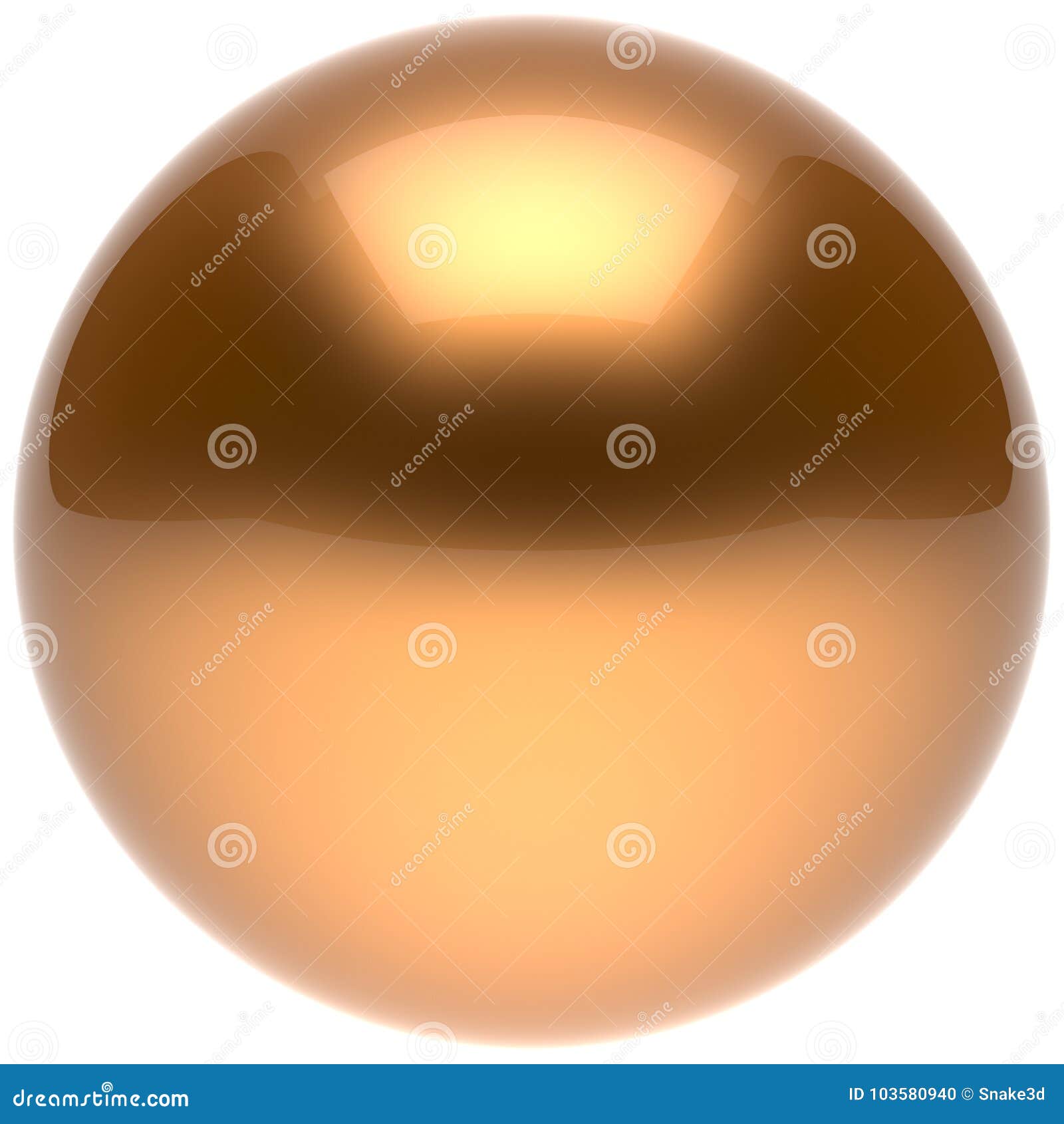 Sphere Ball Button Circle Round Basic Solid Bubble Golden Stock Illustration - Illustration of ...