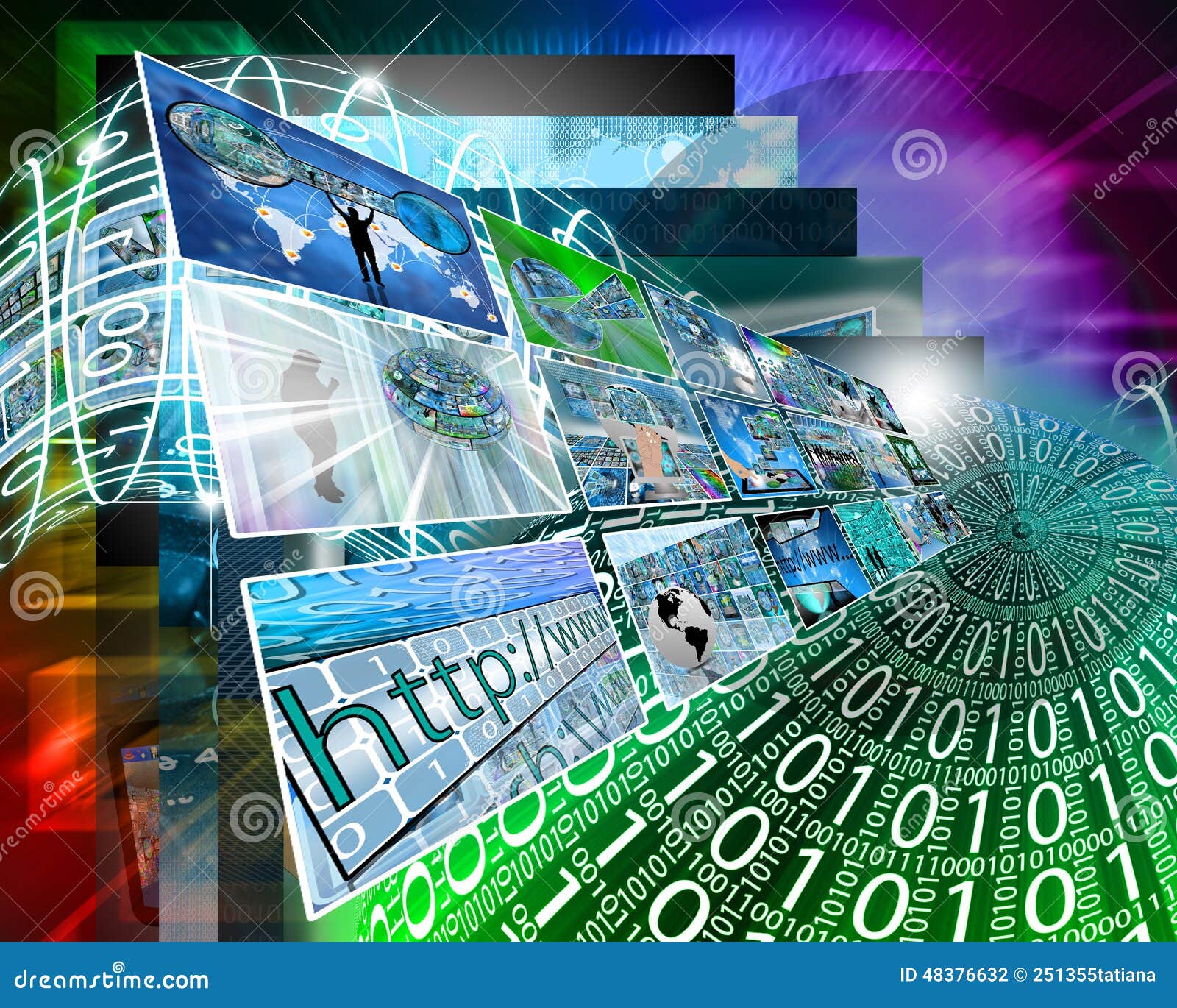 Sphere of binary code stock photo. Image of keyboard - 48376632