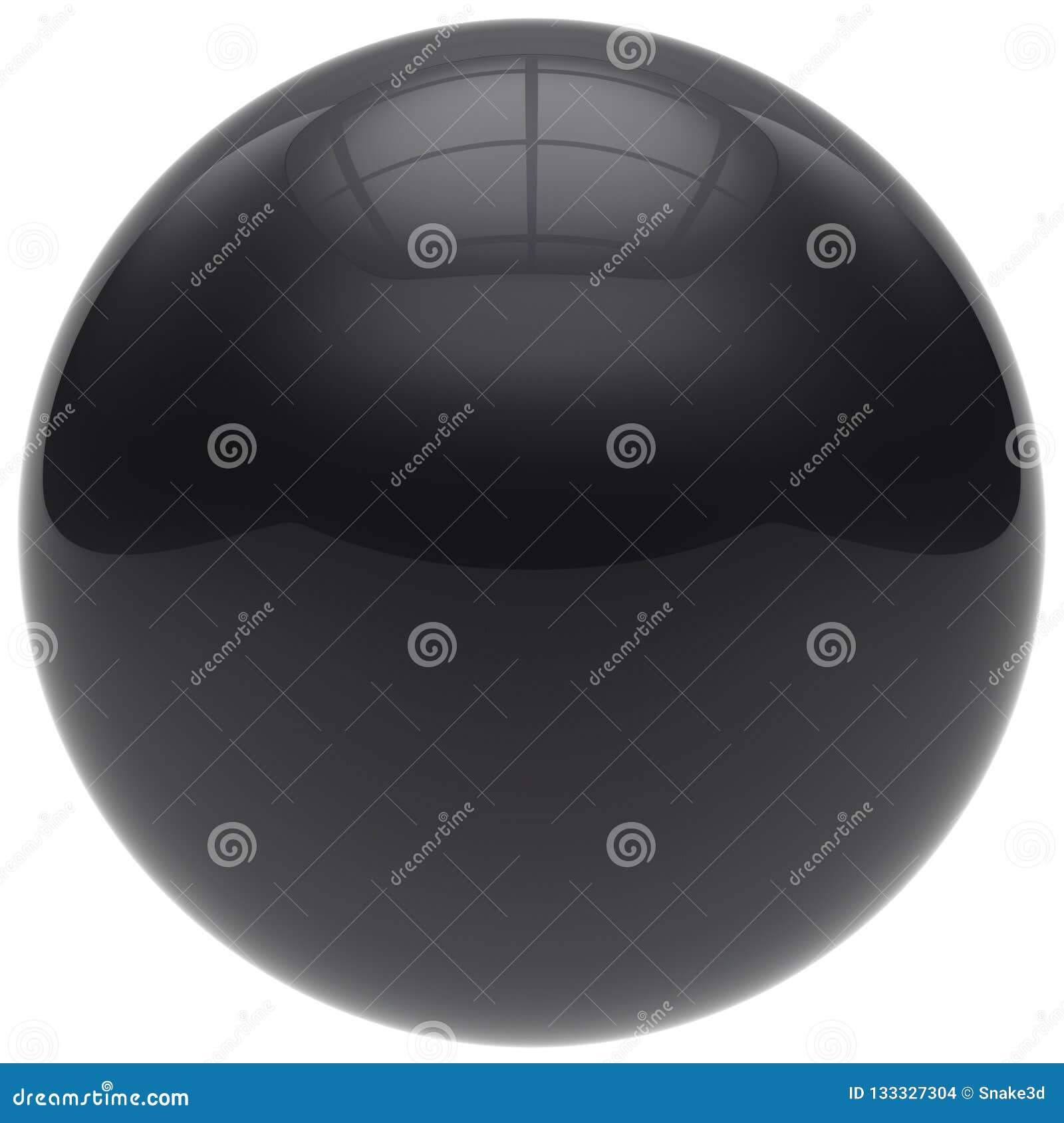 Sphere Button Round Ball Black Geometric Shape Basic Circle Stock ...