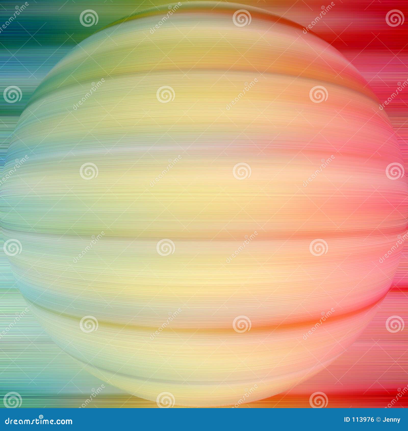 Sphere on a Coloured Background Stock Illustration - Illustration of ...