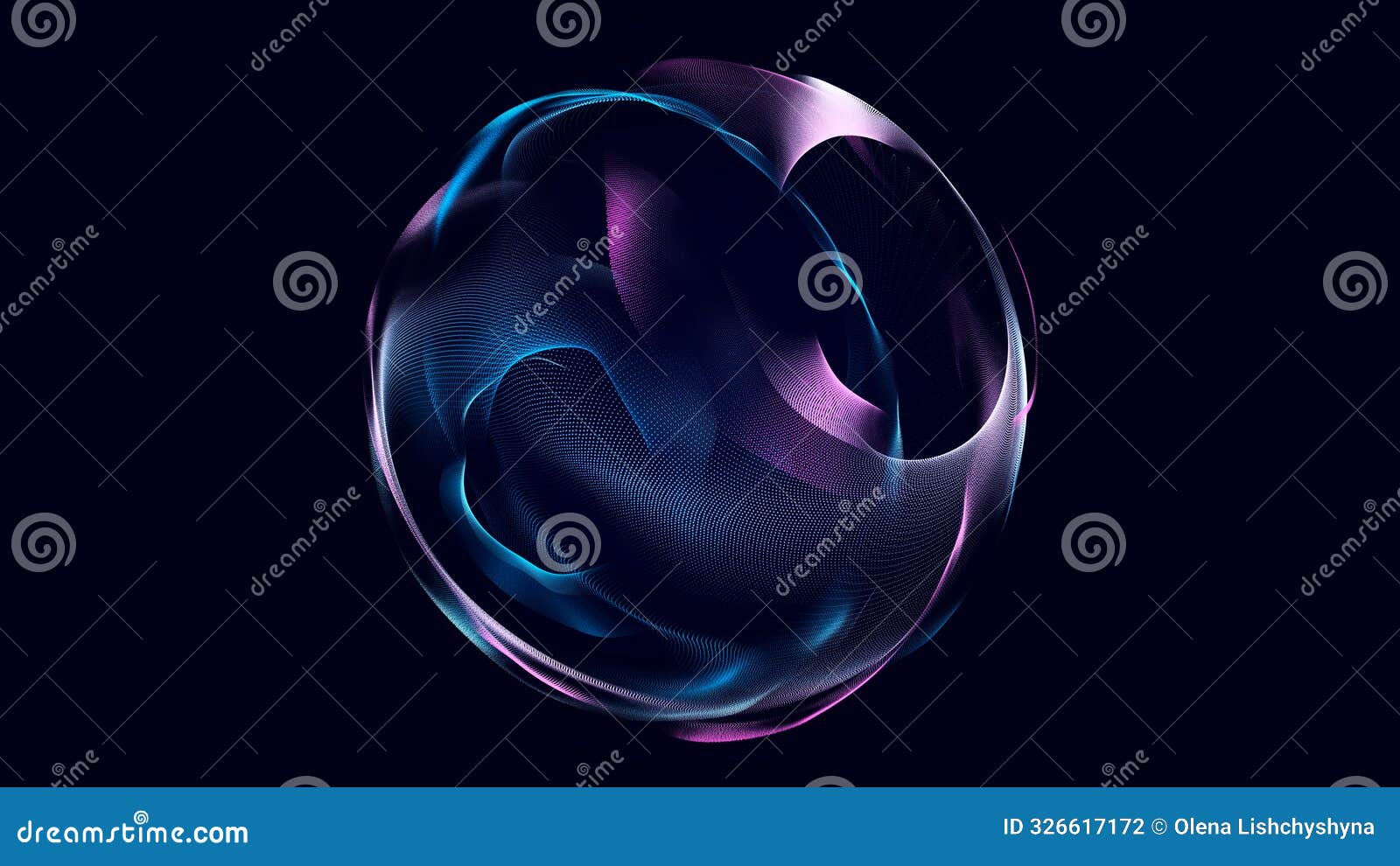 Sphere with Connecting Points. Global Connection Technology. the ...