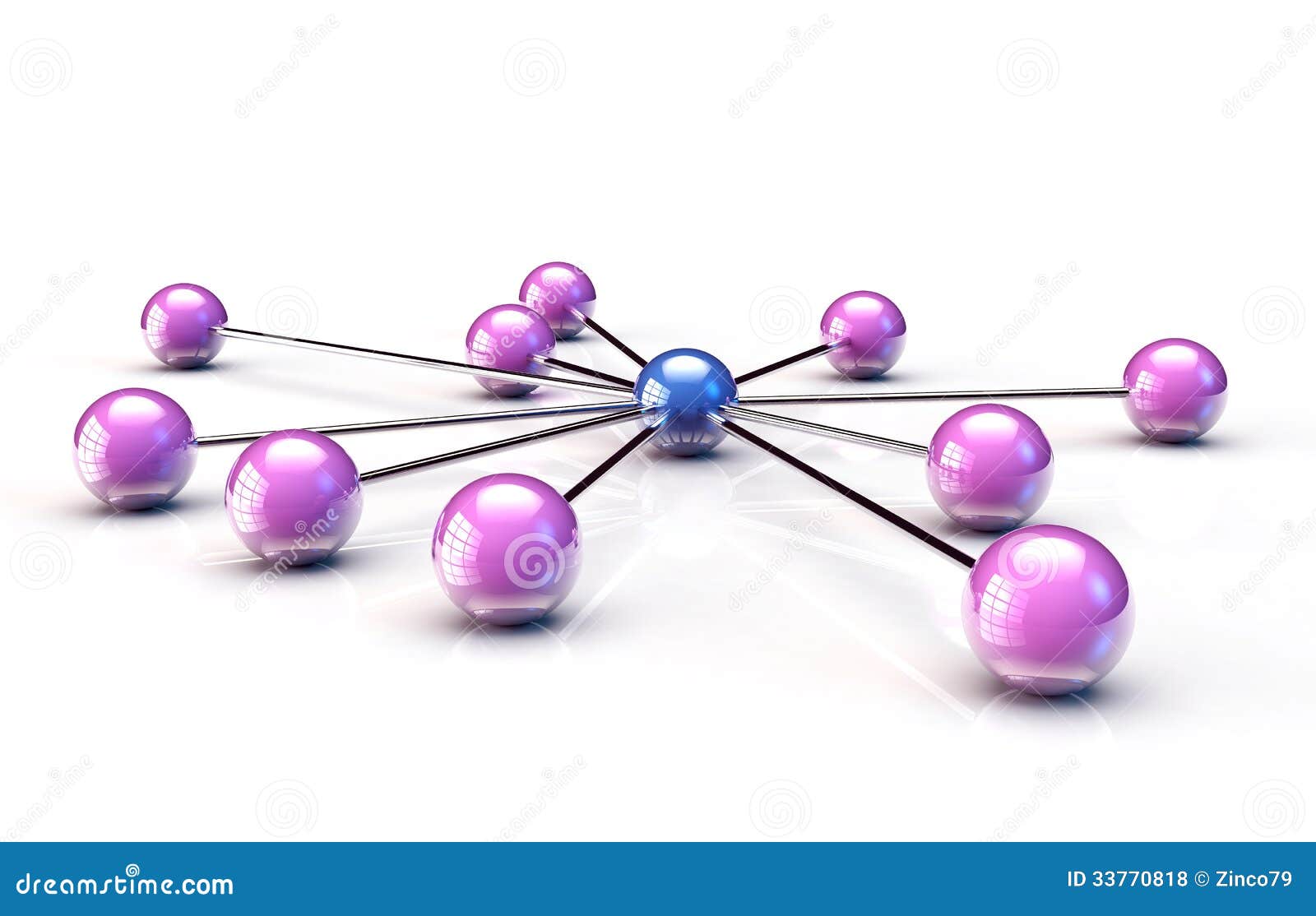 Sphere connection stock illustration. Illustration of technology - 33770818