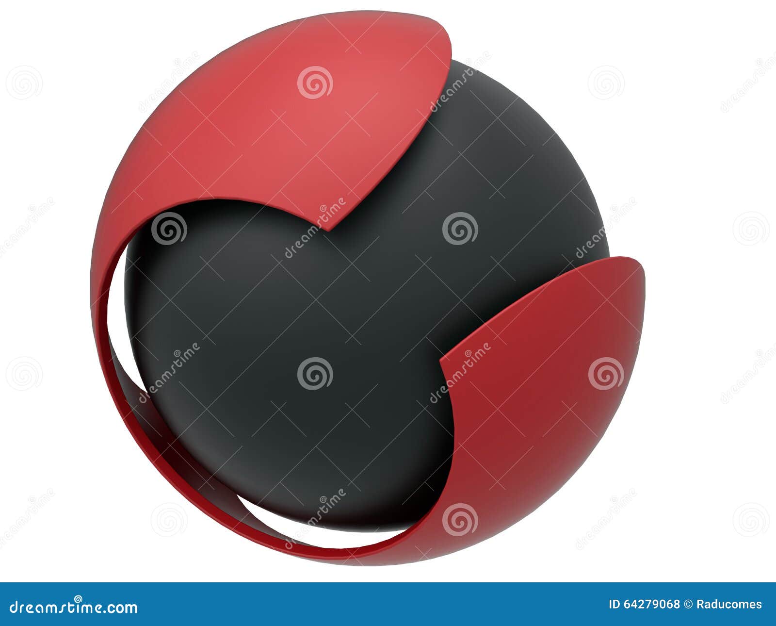 Sphere core concept stock illustration. Illustration of ball - 64279068