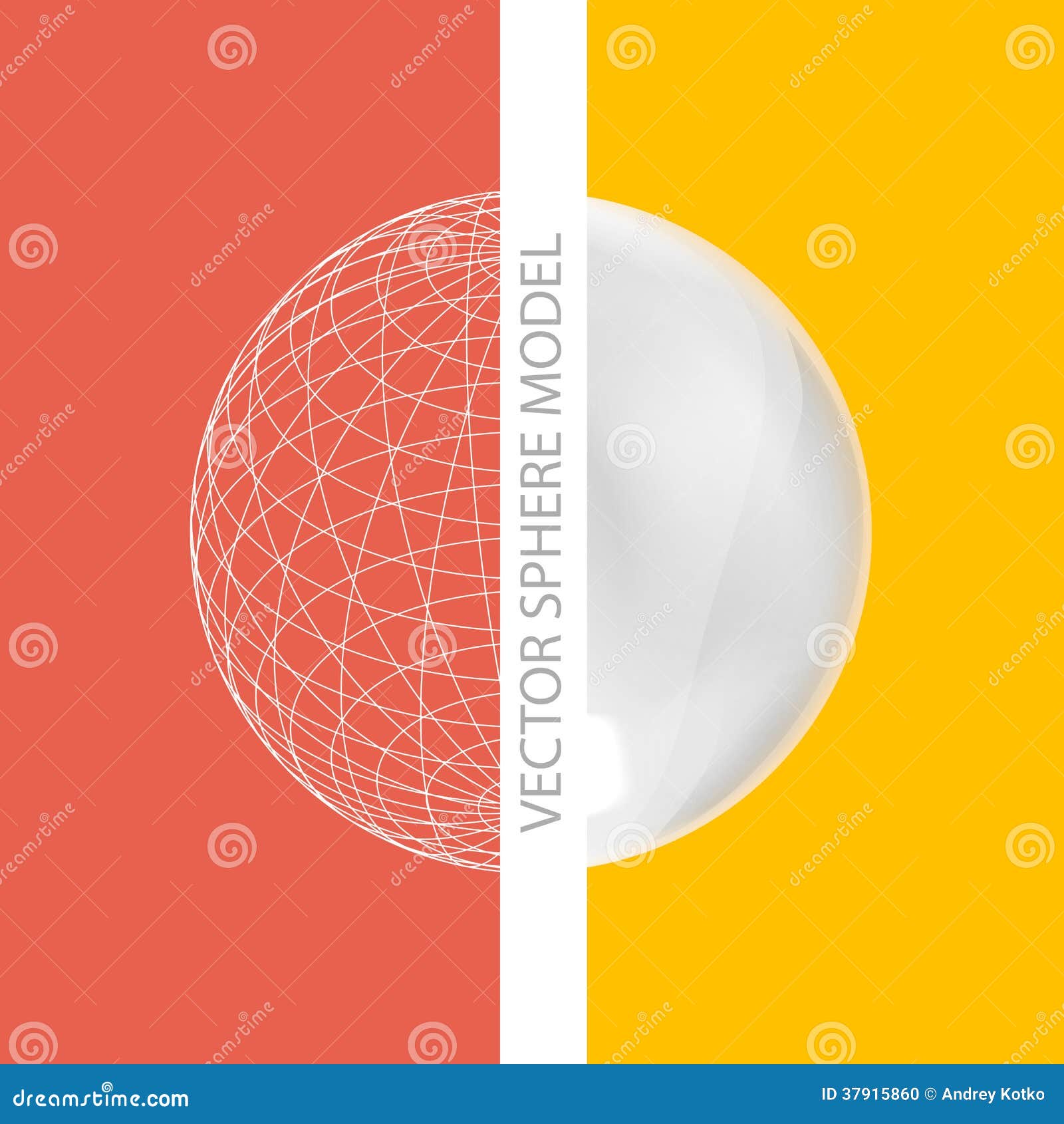 Sphere - design elements. stock vector. Illustration of concept - 37915860