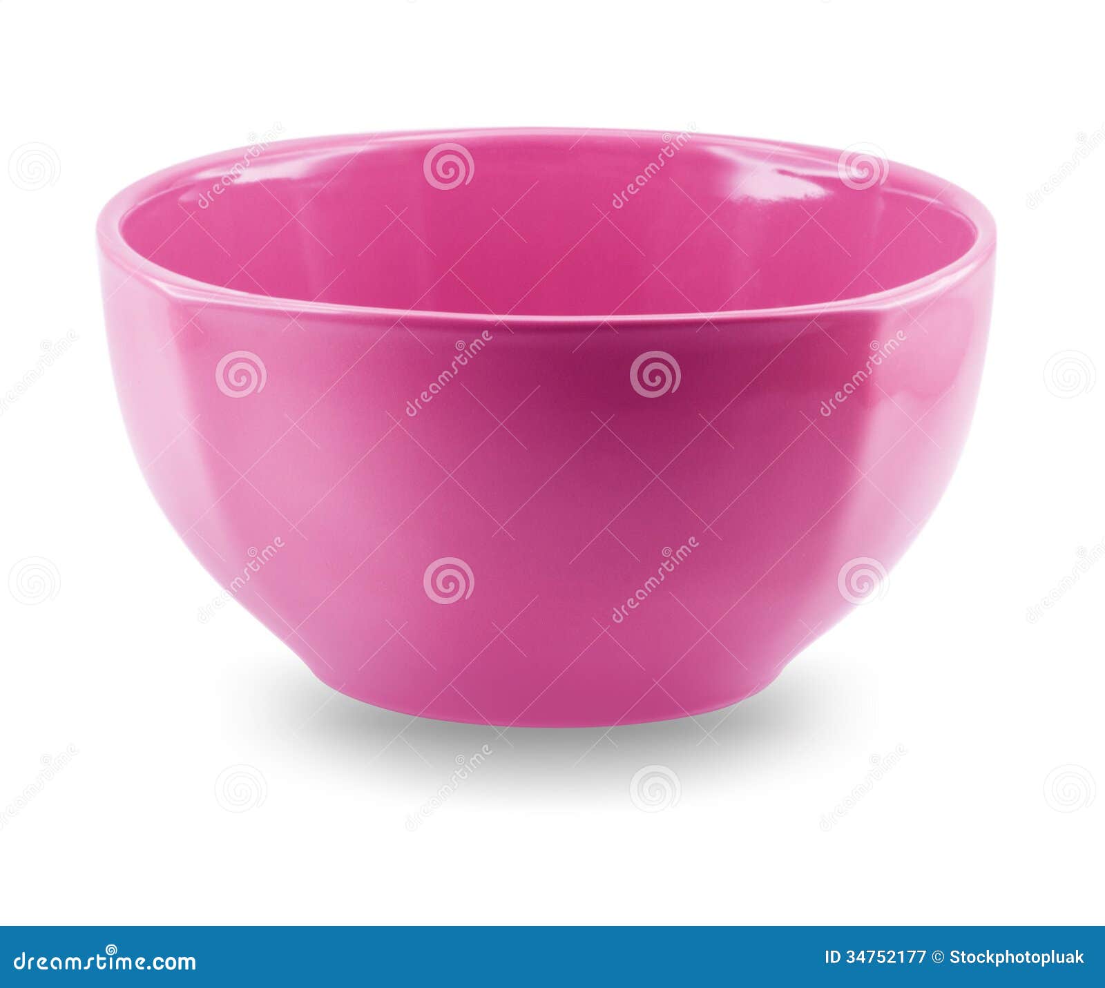 Sphere Dish Plate Side View on White Background Stock Image - Image of ...
