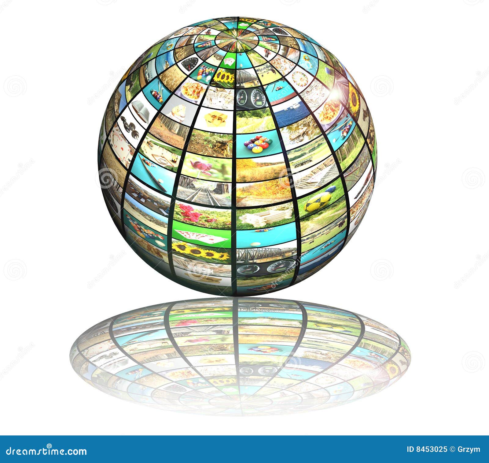 Sphere entertainment stock illustration. Illustration of globalization ...