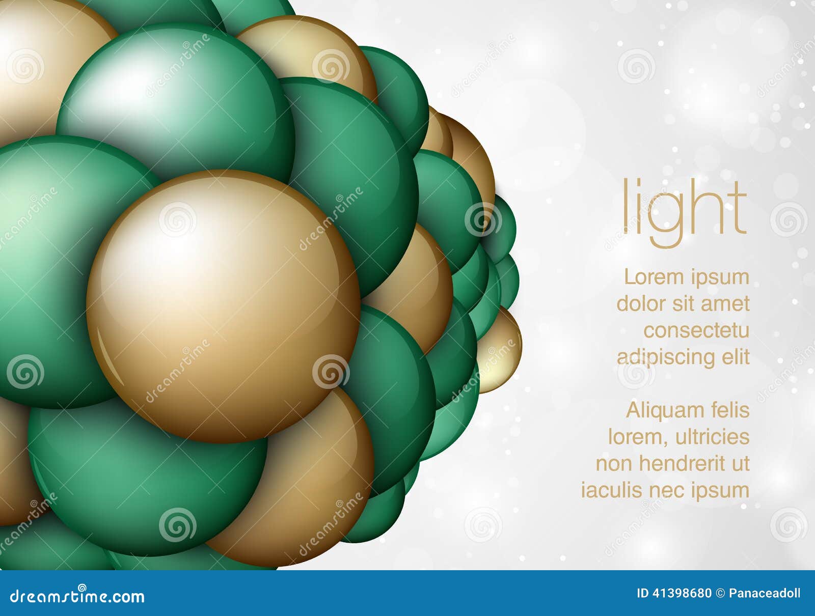 Sphere in the form balls stock vector. Illustration of design - 41398680