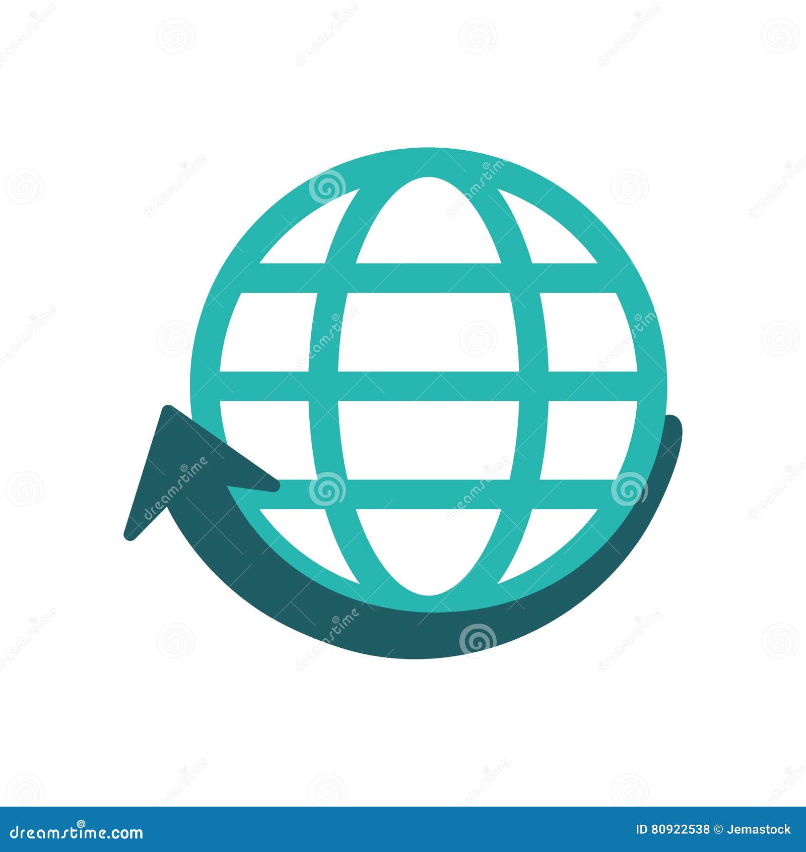 Sphere and Global Communication Design Stock Vector - Illustration of ...