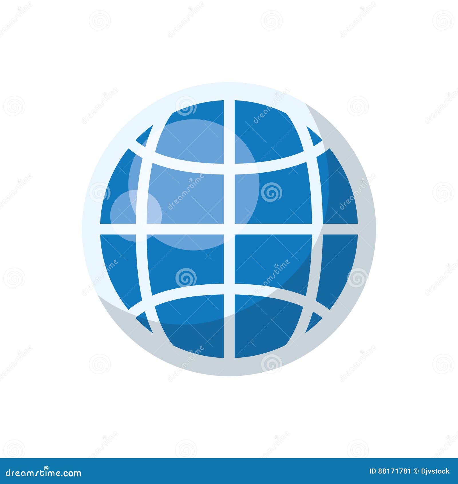 Sphere global symbol stock illustration. Illustration of business ...