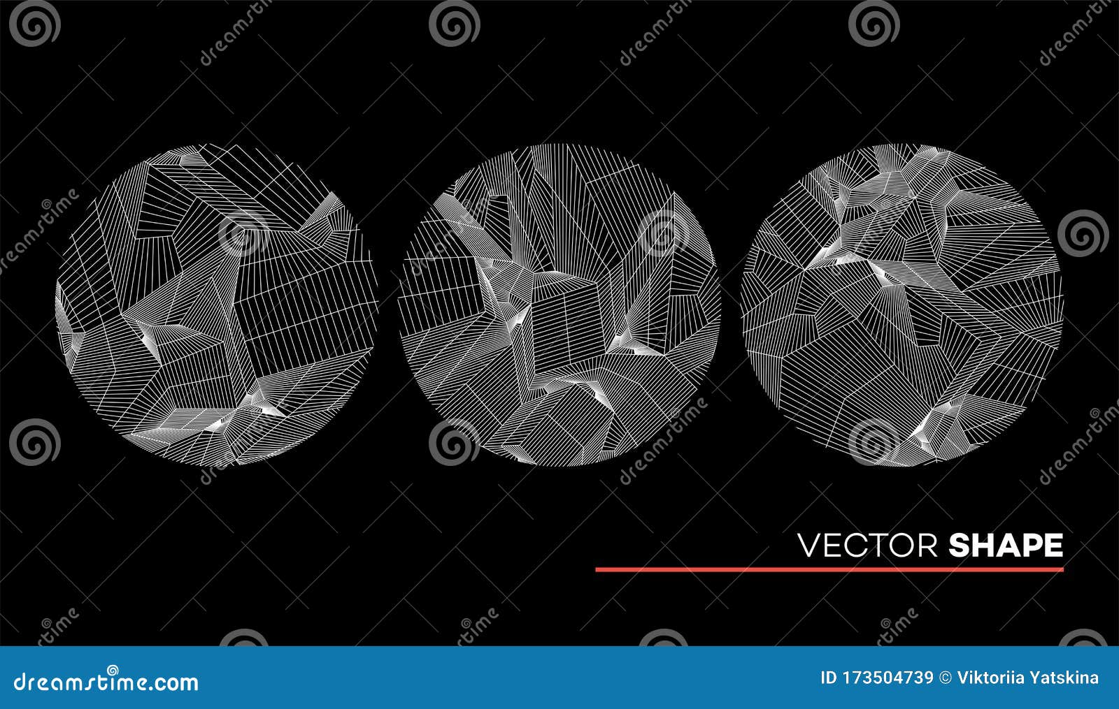 Sphere with Grid Lines. Global Digital Connections. Wireframe Abstract ...