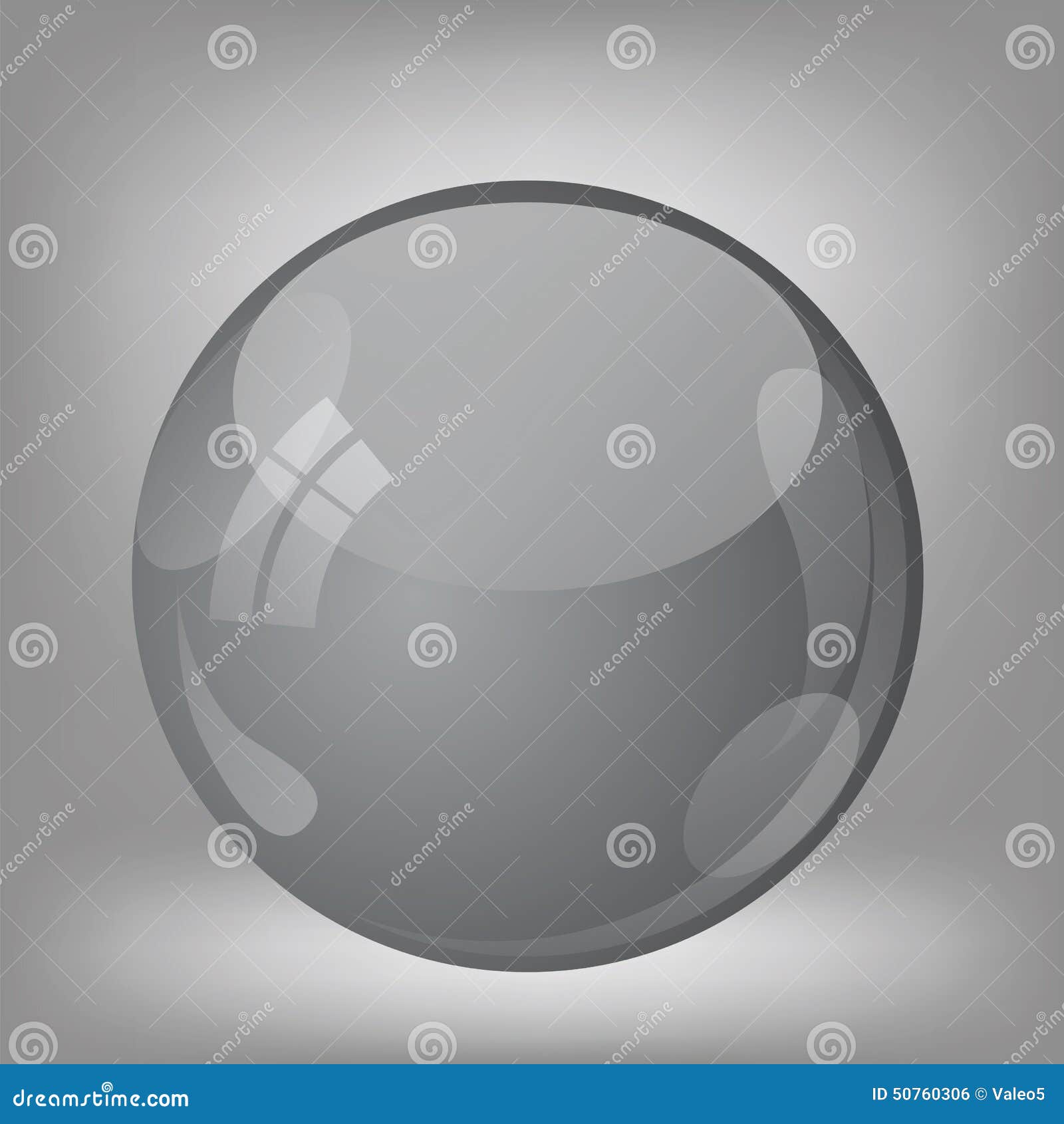 Sphere stock vector. Illustration of fortuneteller, grey - 50760306