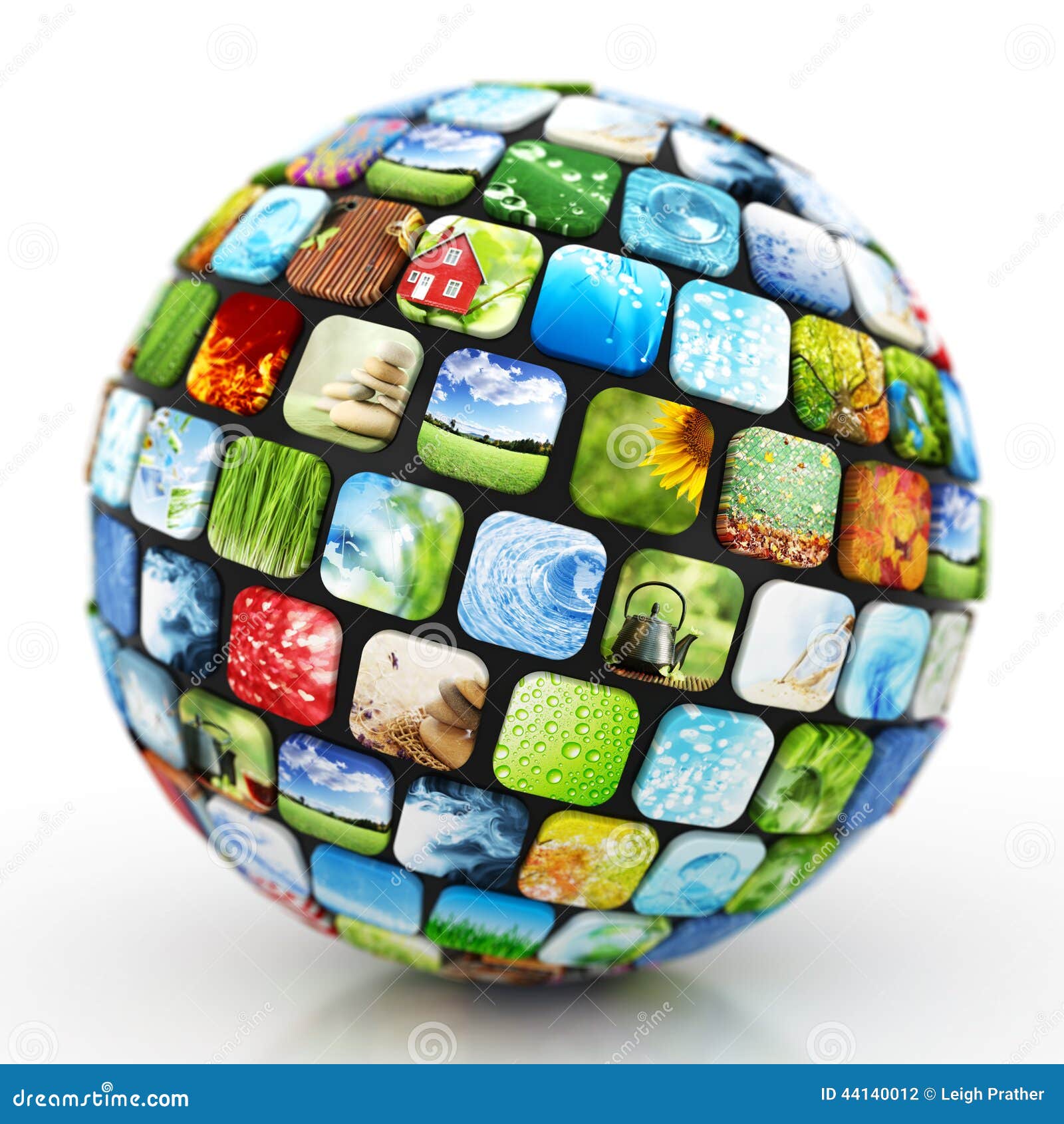 Sphere of images stock photo. Image of network, sphere - 44140012