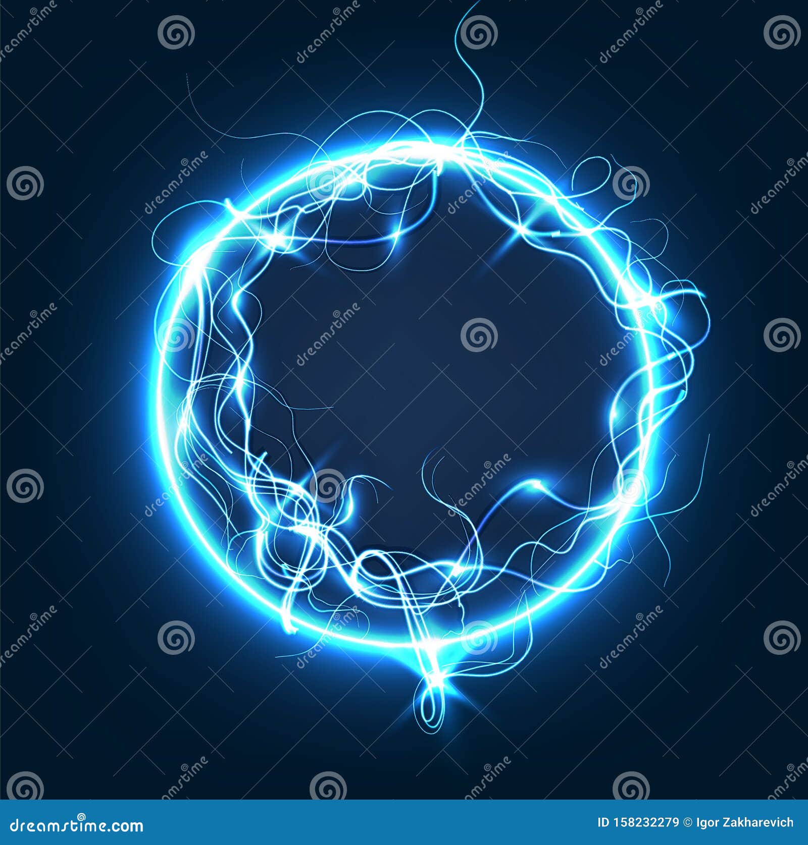 Sphere Lightning Light Background Stock Image - Image of graphic ...