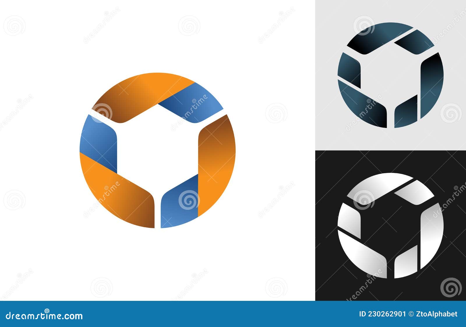 Sphere Logo Circle Globe Icon Stock Vector - Illustration of abstract ...