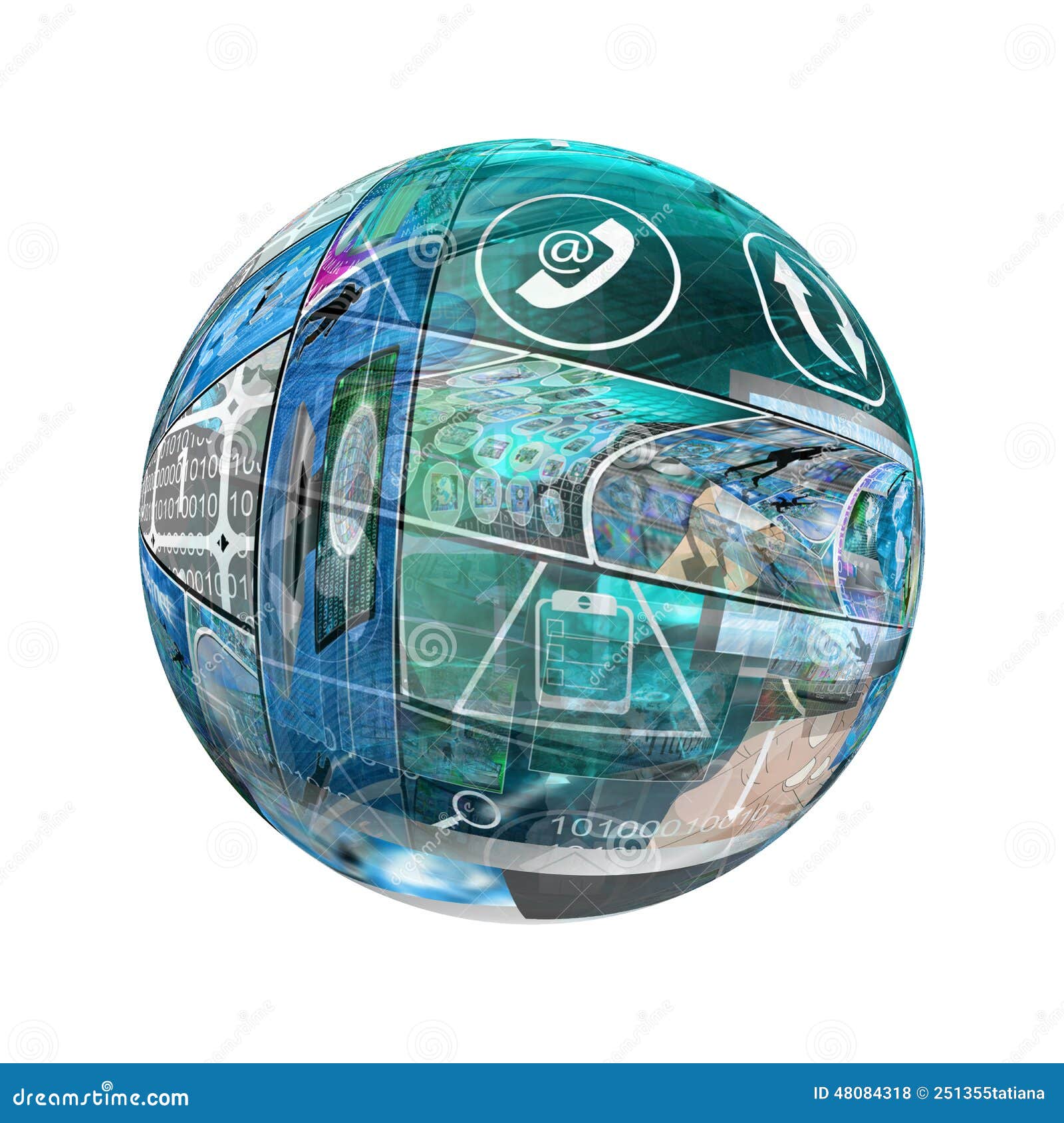 Sphere stock photo. Image of distance, broadcasting, broadcast - 48084318