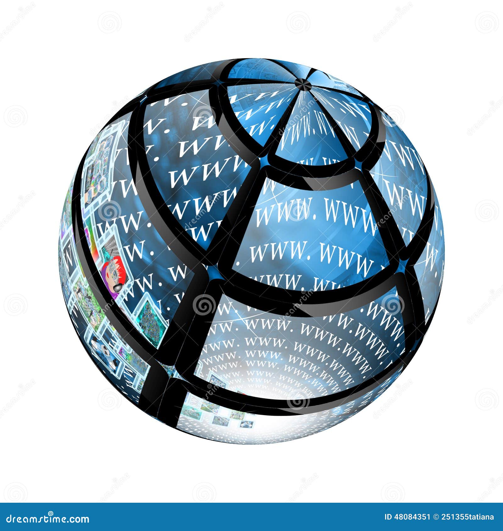 Sphere stock illustration. Illustration of electronic - 48084351