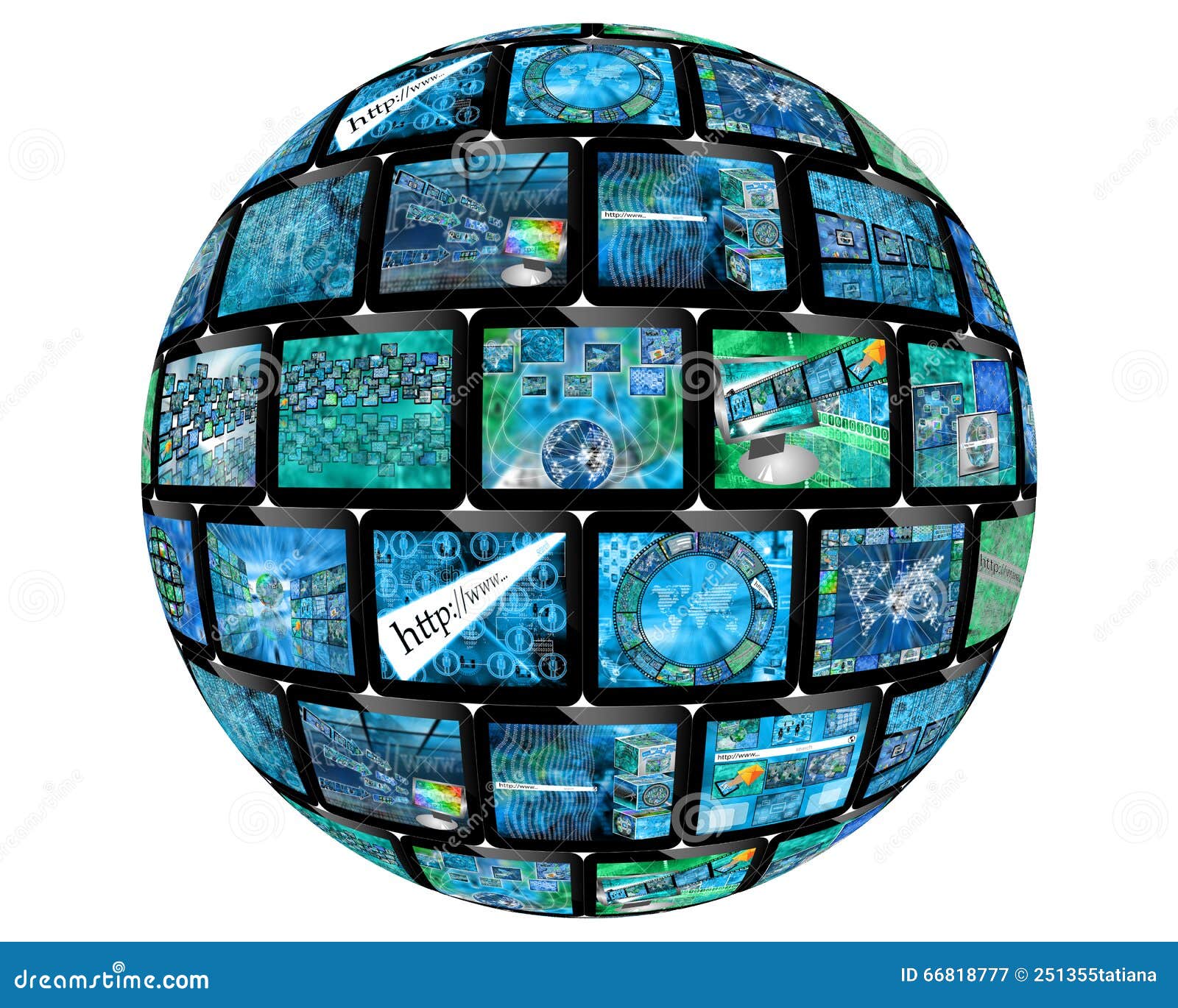 Sphere stock image. Image of gallery, multimedia, business - 66818777