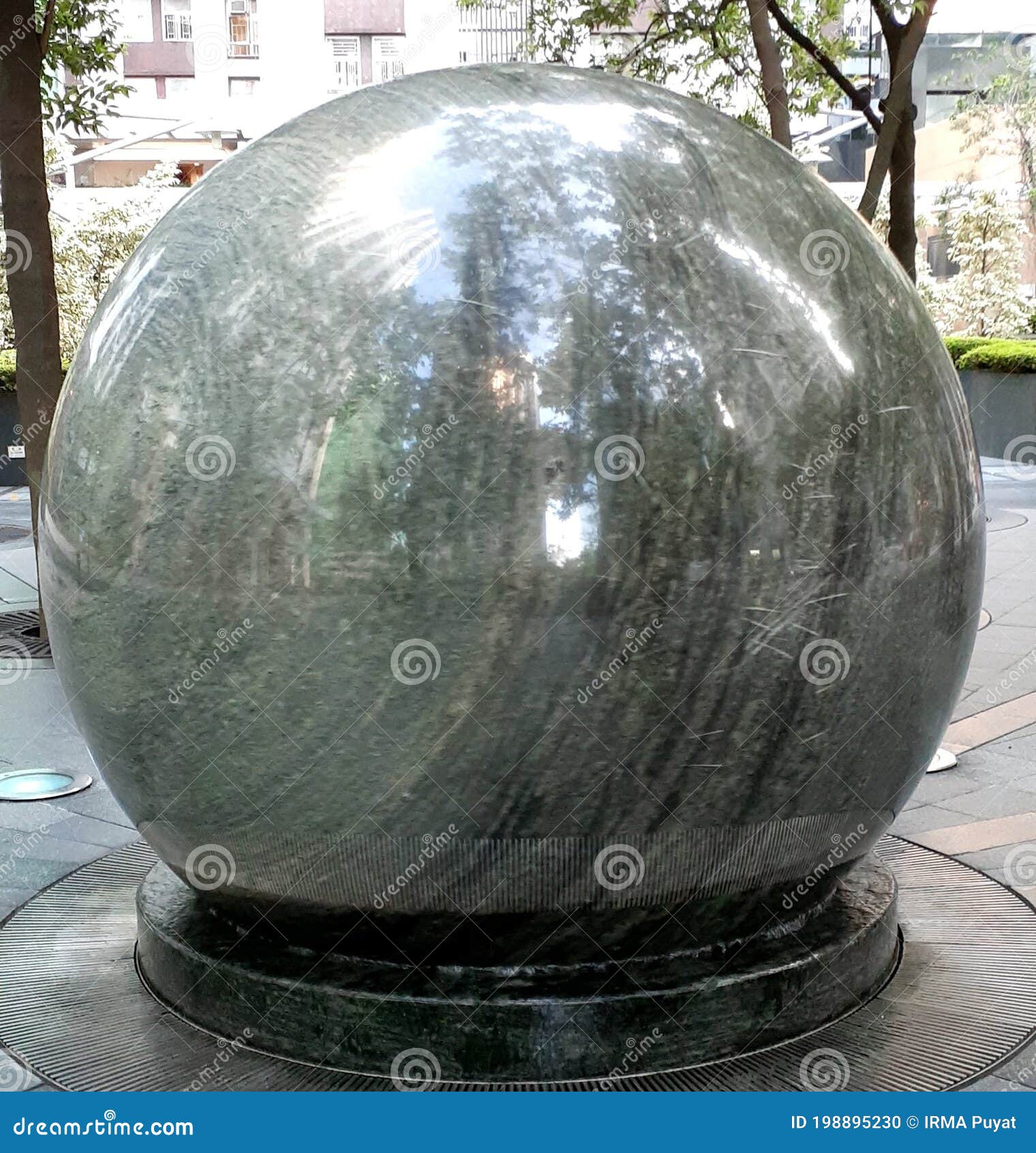 Sphere Marble Gravity stock photo. Image of heavy, plant - 198895230