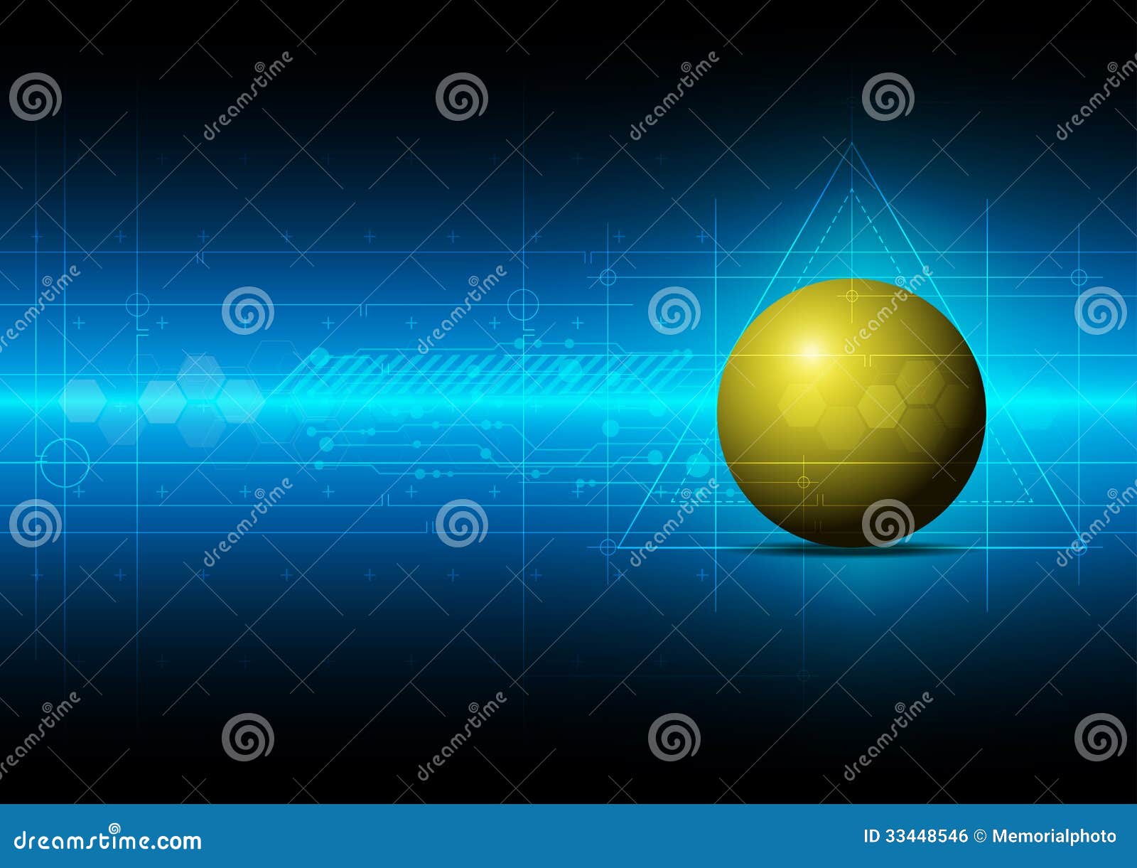 Sphere Metric Concept Technology Stock Vector - Illustration of scale ...