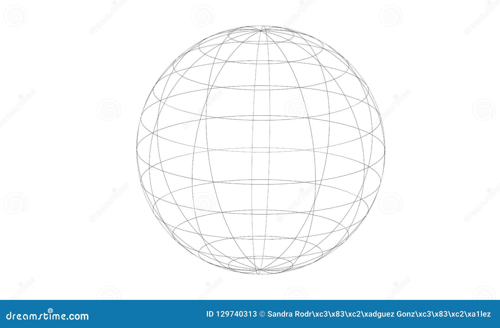 Sphere, Object or Figure that Has this Form. Stock Vector ...