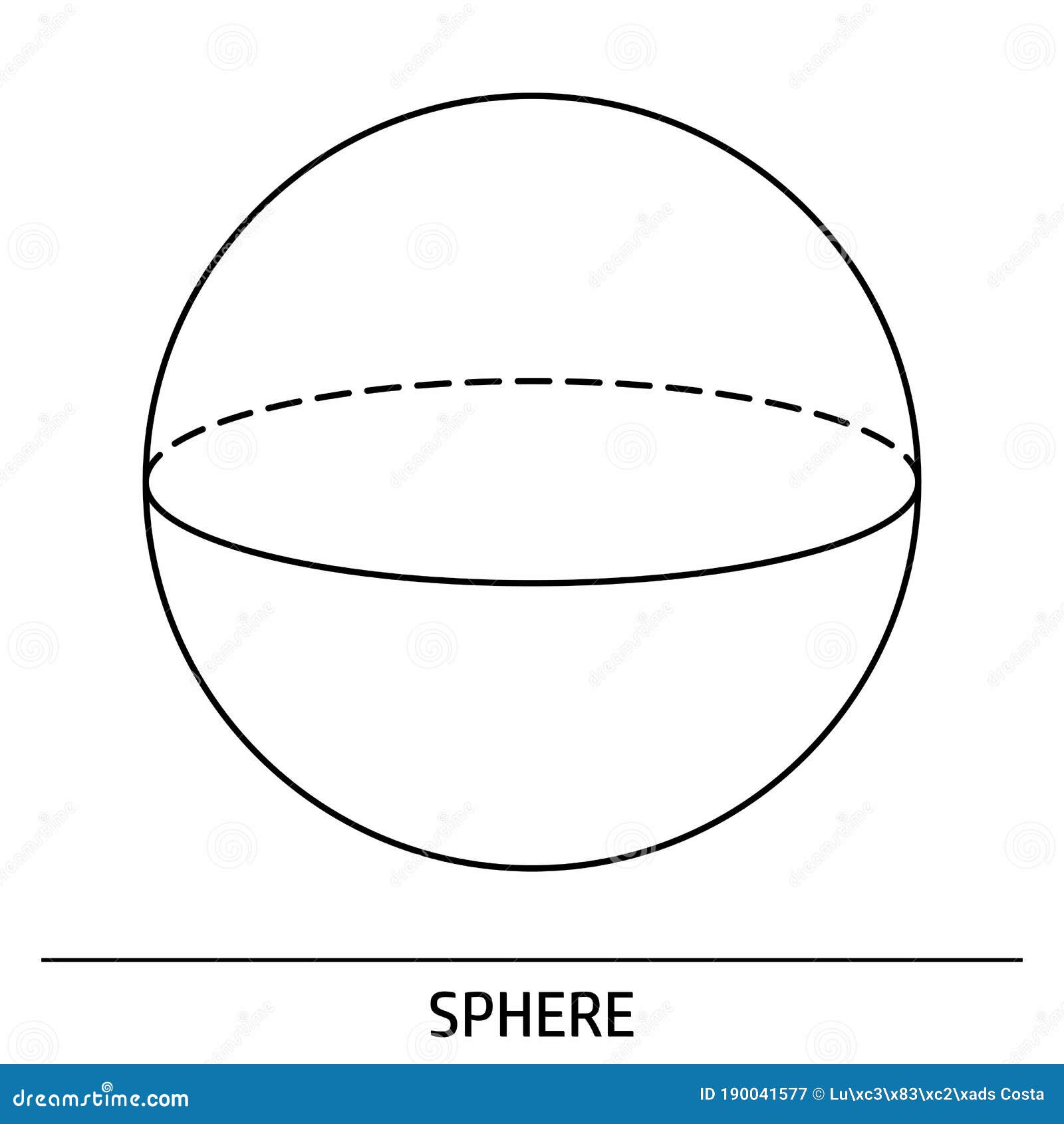 Sphere outline icon stock illustration. Illustration of polygon - 190041577