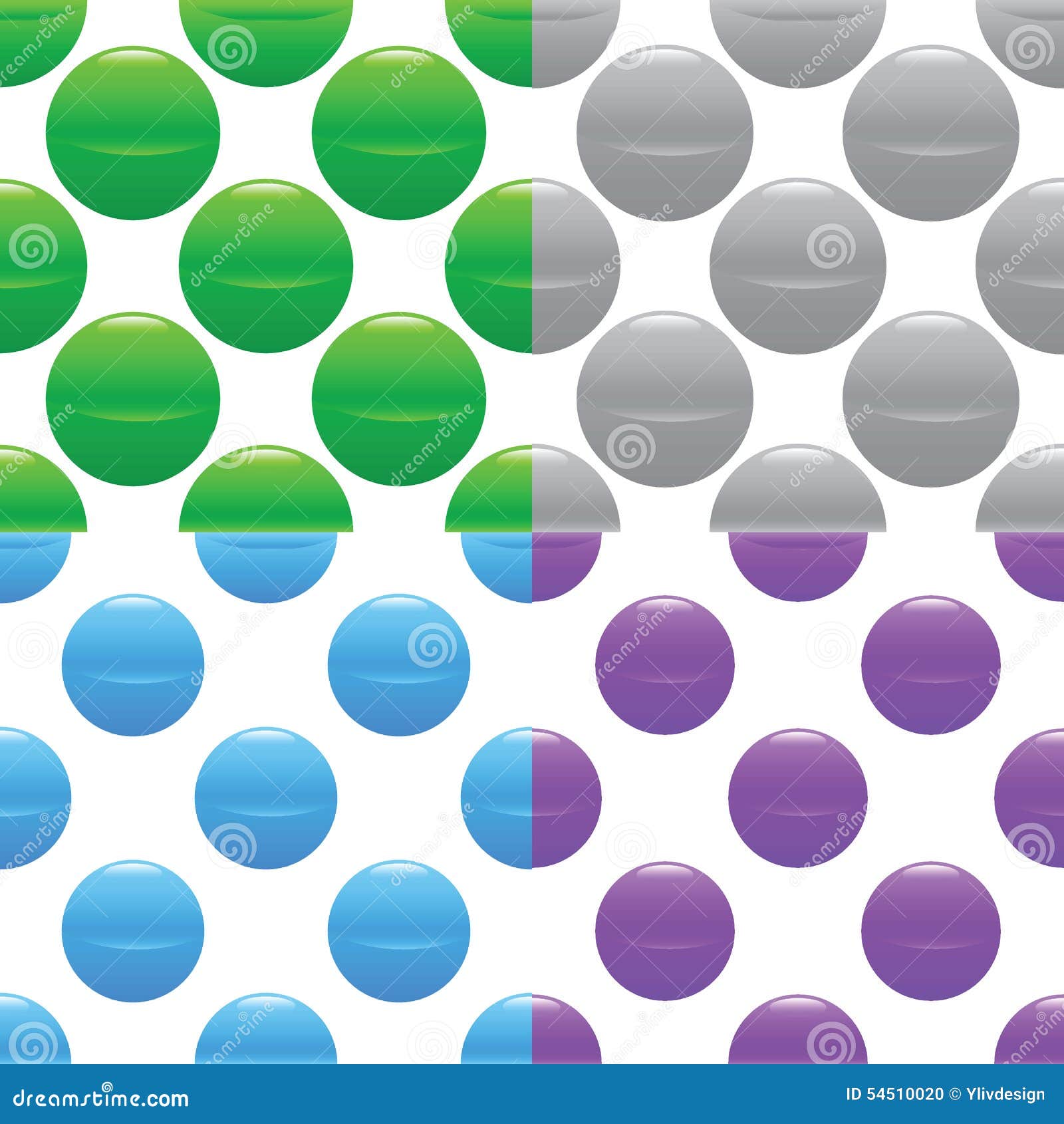 Sphere pattern set stock vector. Illustration of circle - 54510020
