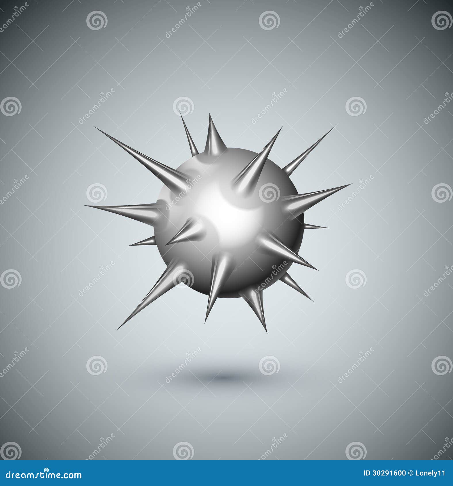 Spiked Sphere Stock Illustrations – 96 Spiked Sphere Stock ...