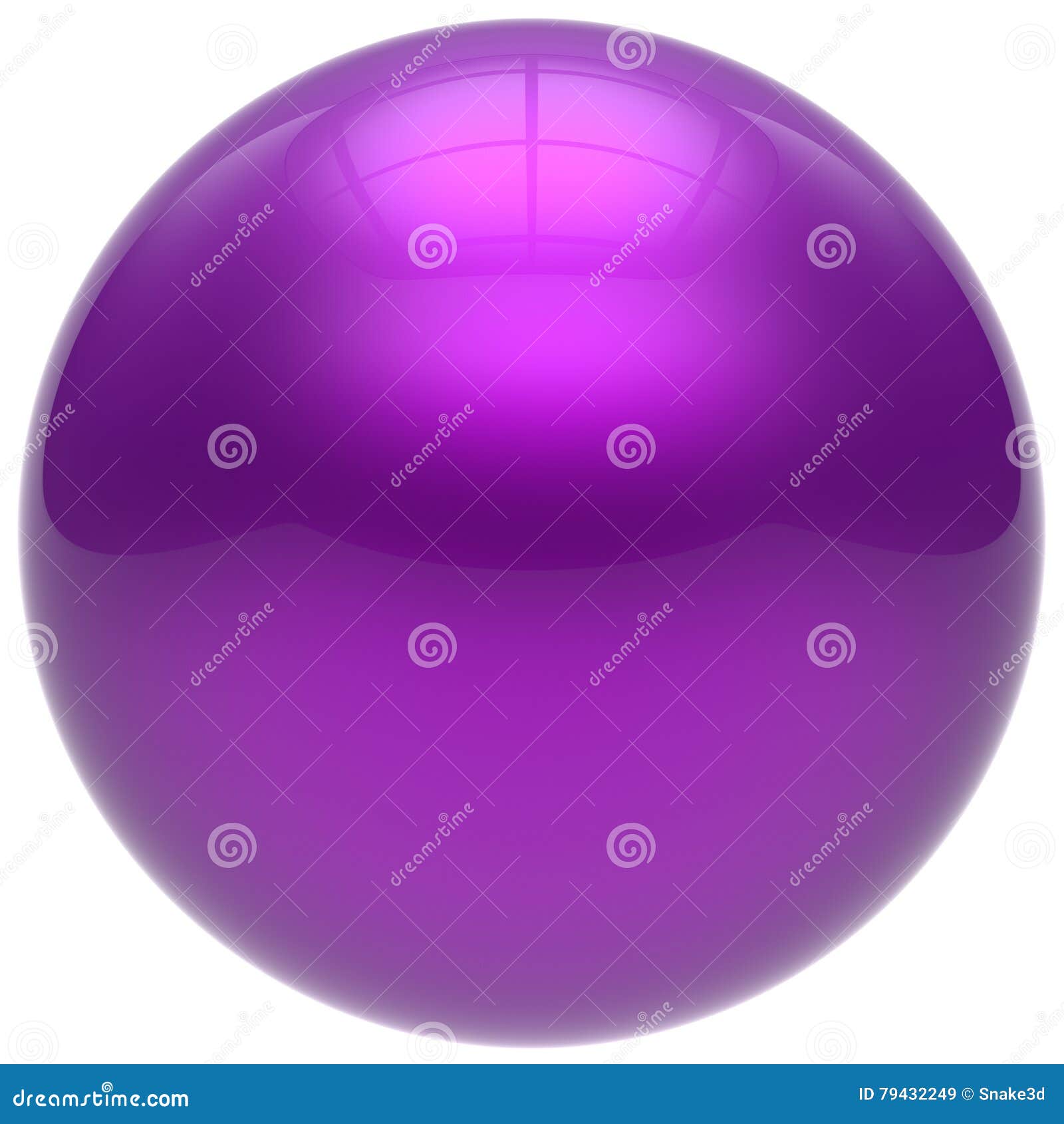 Sphere Purple Round Ball Geometric Shape Basic Circle Blue Stock ...