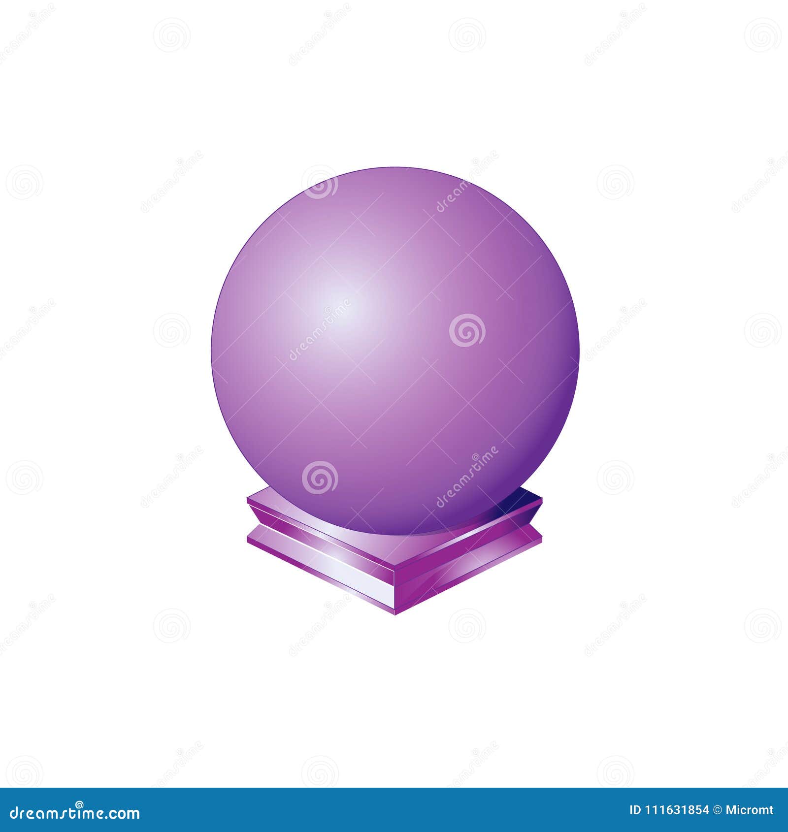 Sphere Purple Round Ball Orb Geometric Shape Basic Circle, Solid Figure ...