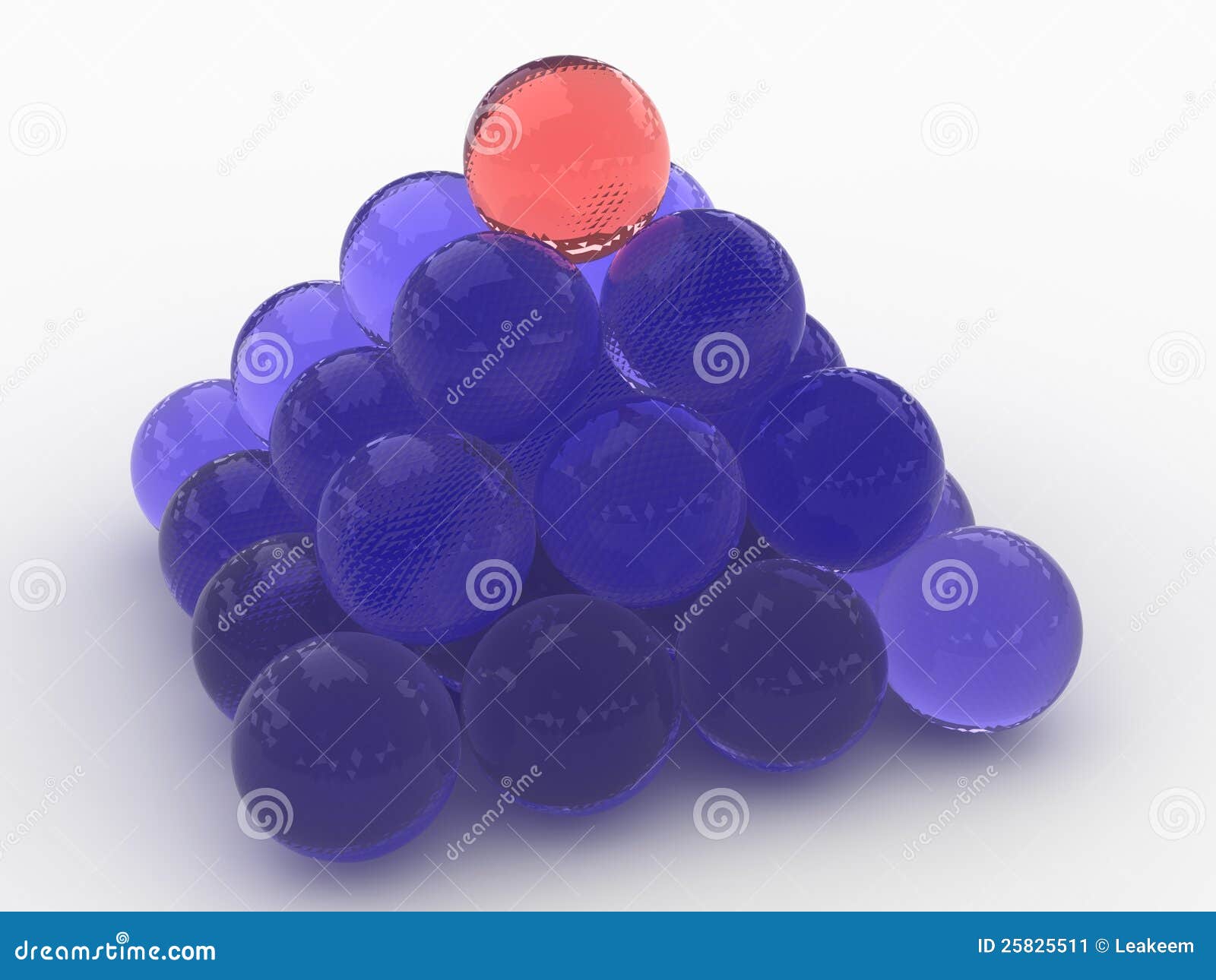 Sphere Pyramid stock illustration. Illustration of pyramid - 25825511