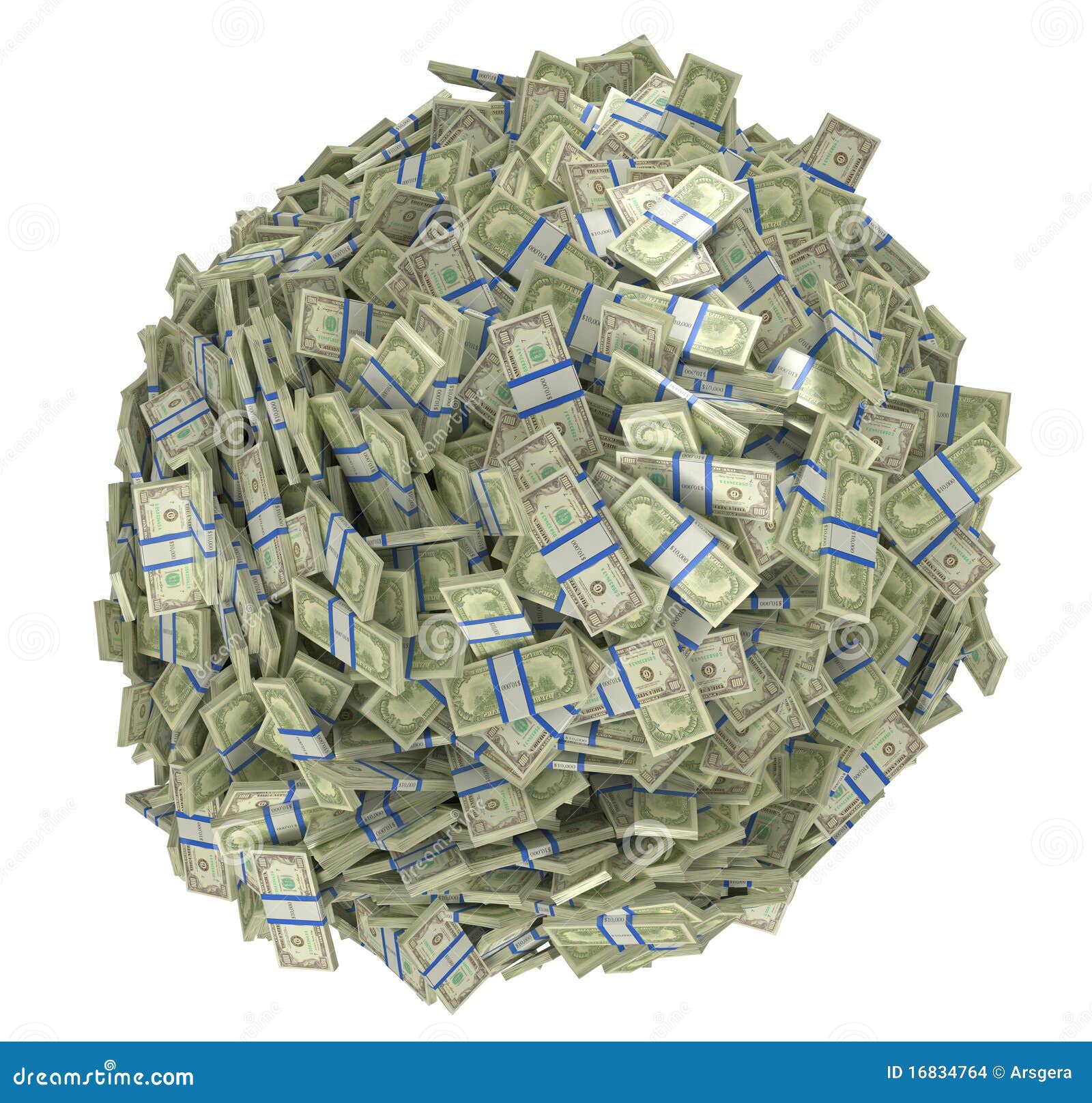 Sphere Shape From Particles In Box. Vector Particles Background ...