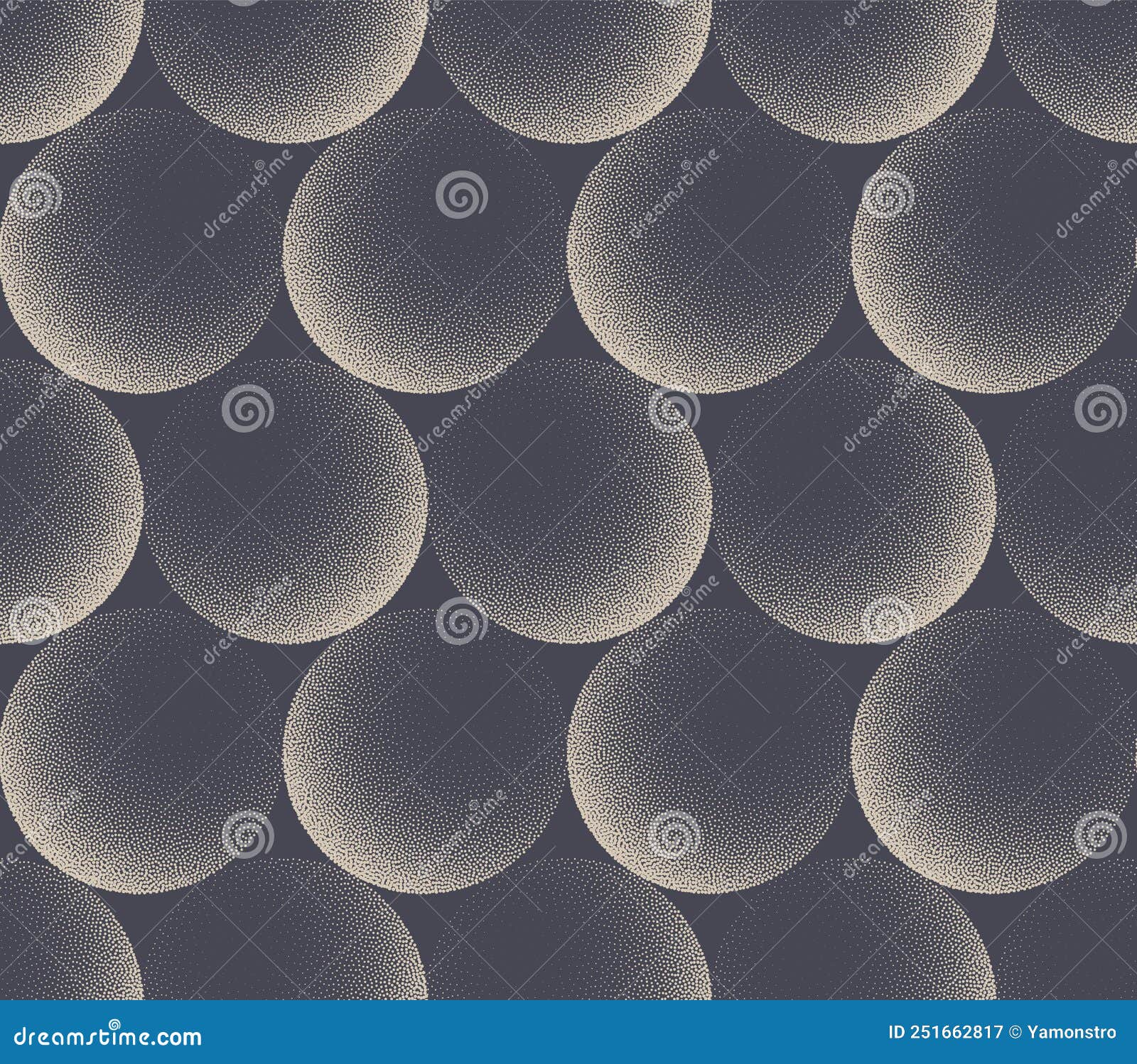 Sphere Shapes in Different Positions Seamless Pattern Vector Abstract ...