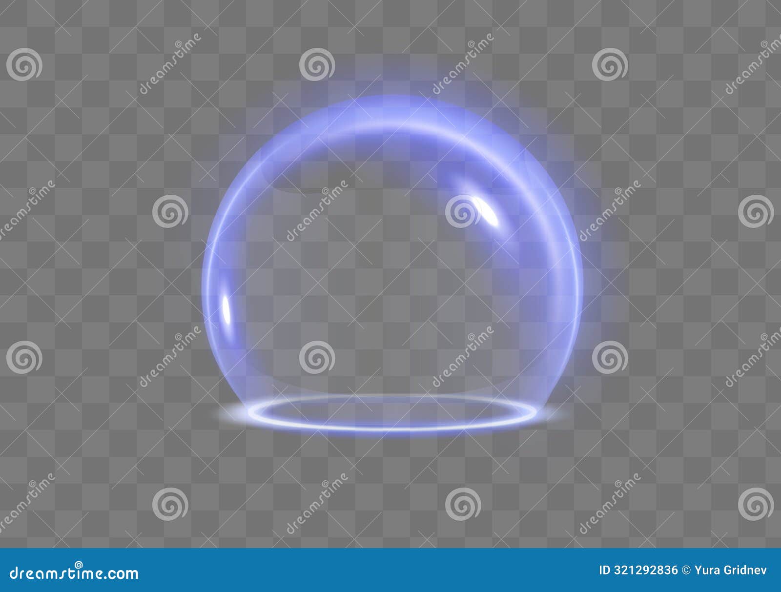 Sphere Shield Abstract Energy Protection Spheres. Force Field Globe ...